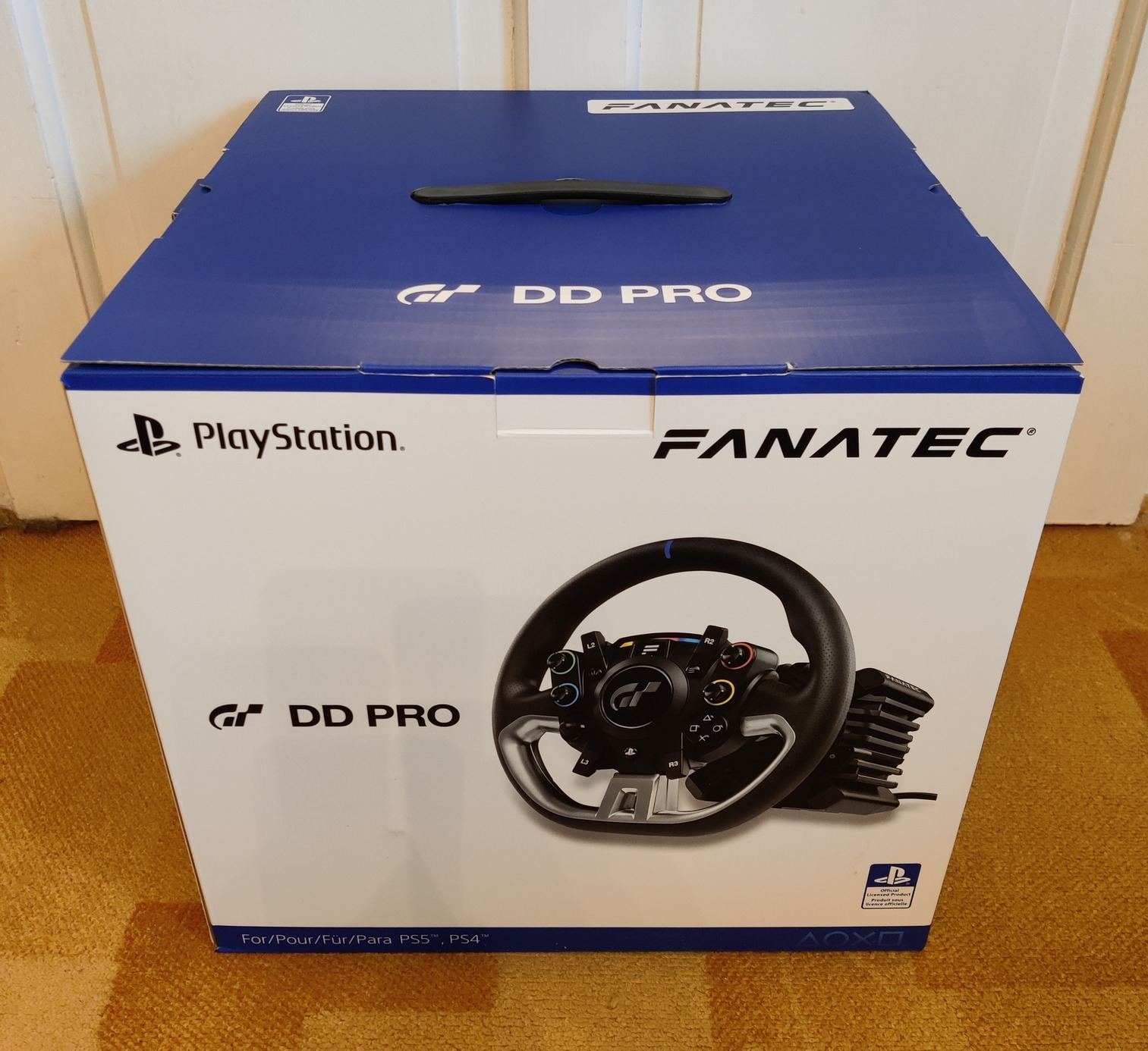 Fanatec GT DD Pro (5Nm) + Fanatec Boost Kit (8Nm) + QR2 Base-Side (Type ...