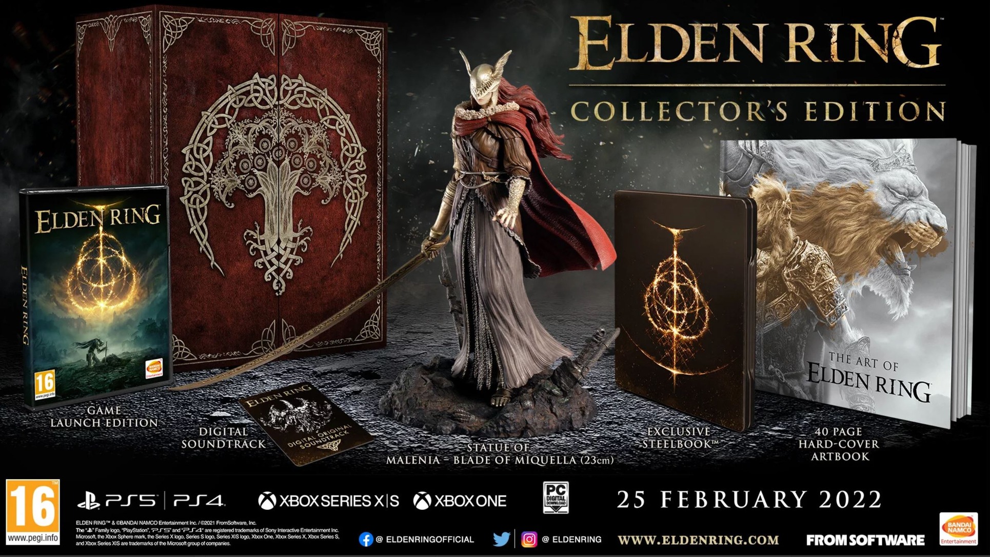 Elden Ring + Shadow of the Erdtree + Nightreign Collector's Edition PS5 ...
