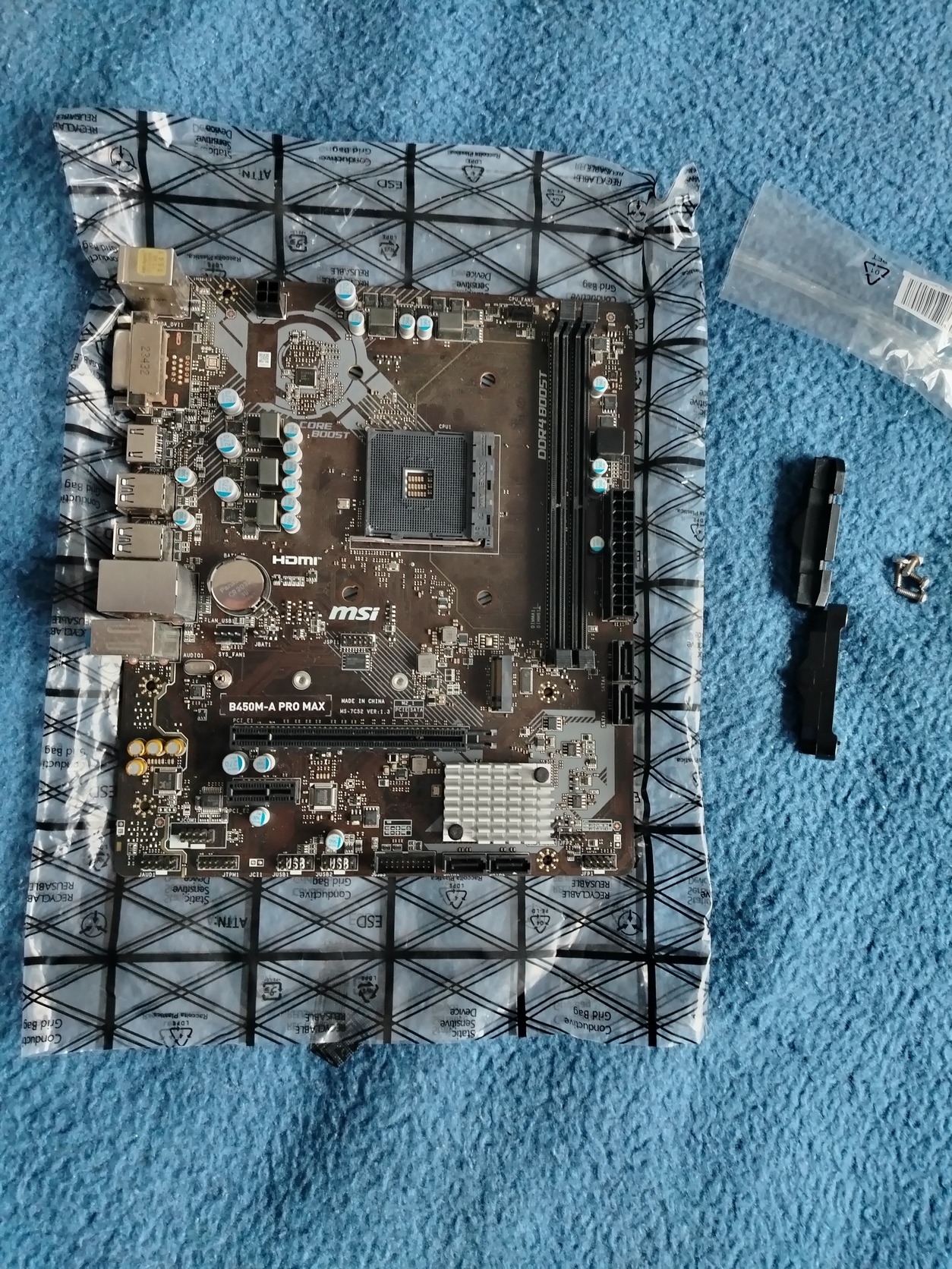 MSI B450 A Pro Max (sérült) - HardverApró