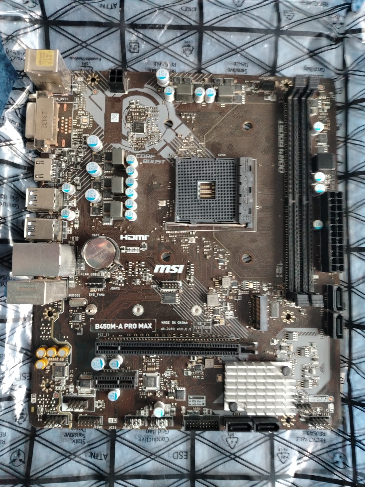 MSI B450 A Pro Max (sérült) - HardverApró