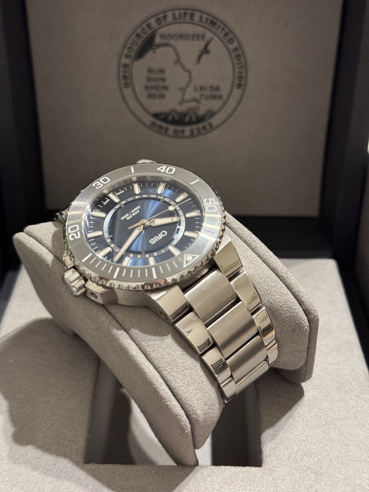 Oris Aquis - Source of Life Limited Edition (full szett + szíjak ...