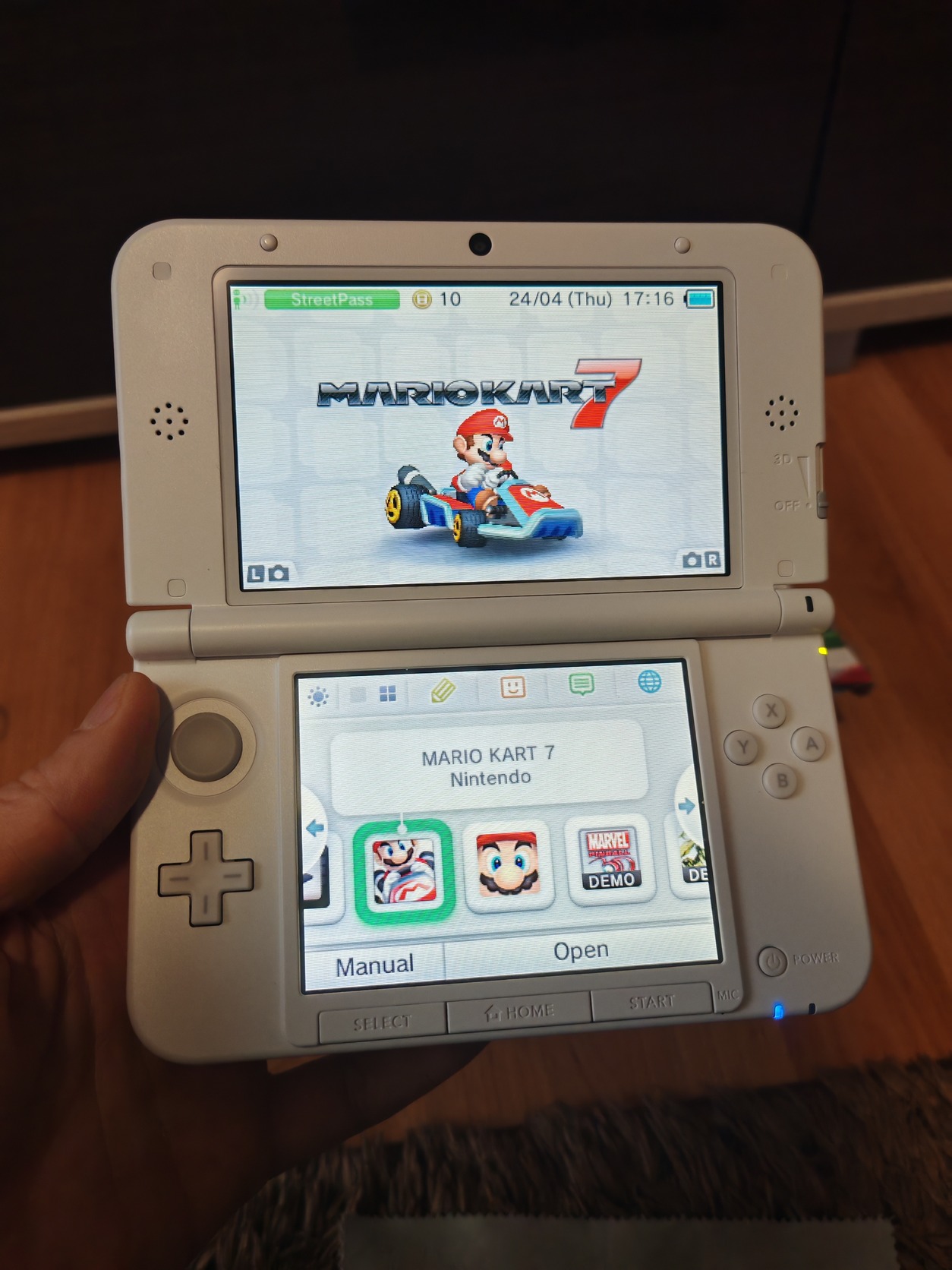 Nintendo 3DS XL Mario Kart 7 Edition játék konzol - HardverApró