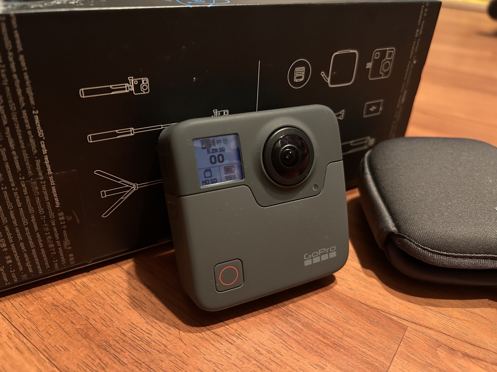 GoPro Fusion 360 fokos panoráma kamera / sportkamera / akciókamera ...