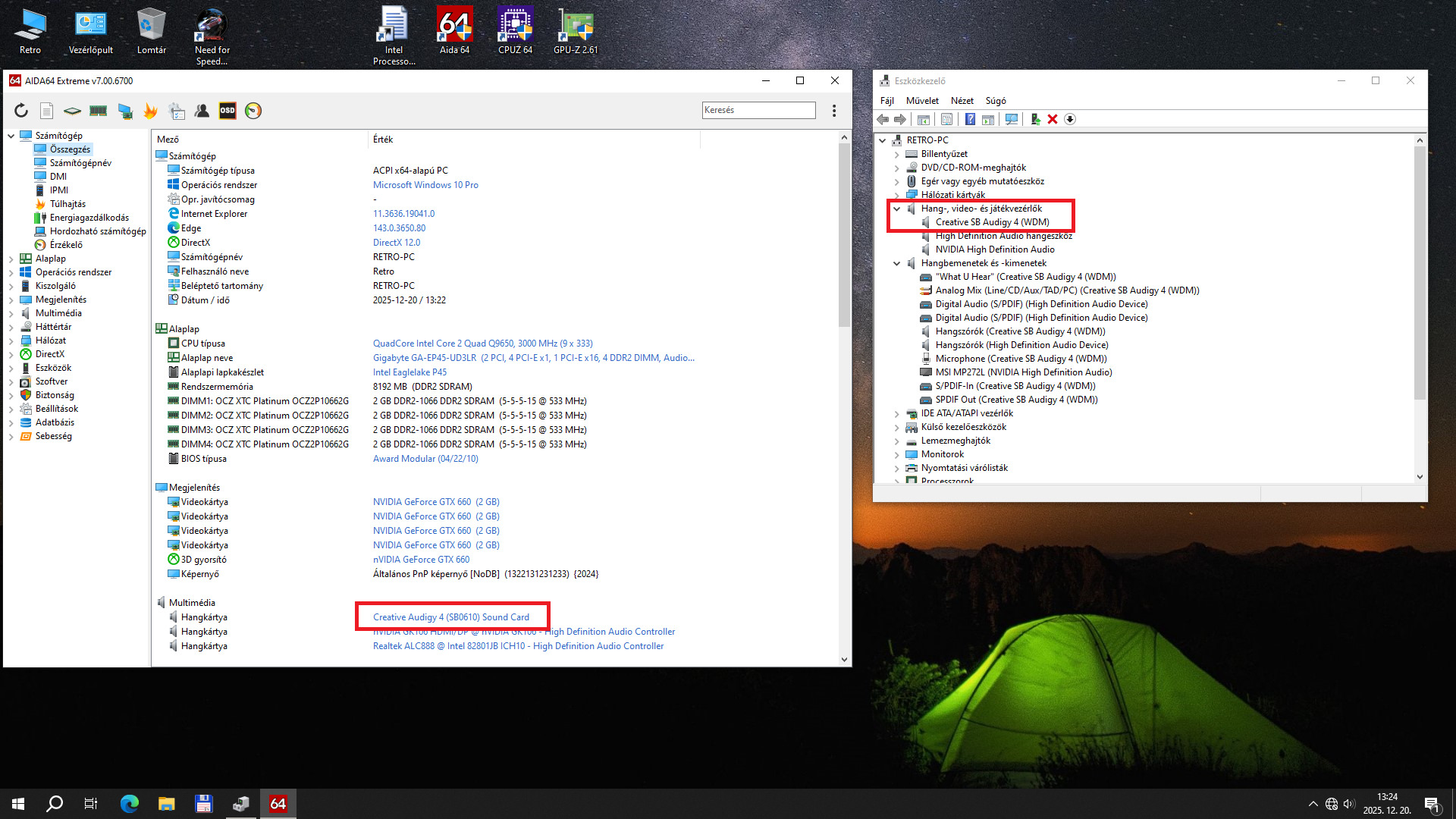Creative Sound Blaster Audigy 4 (SB0610) Kiváló állapot - HardverApró