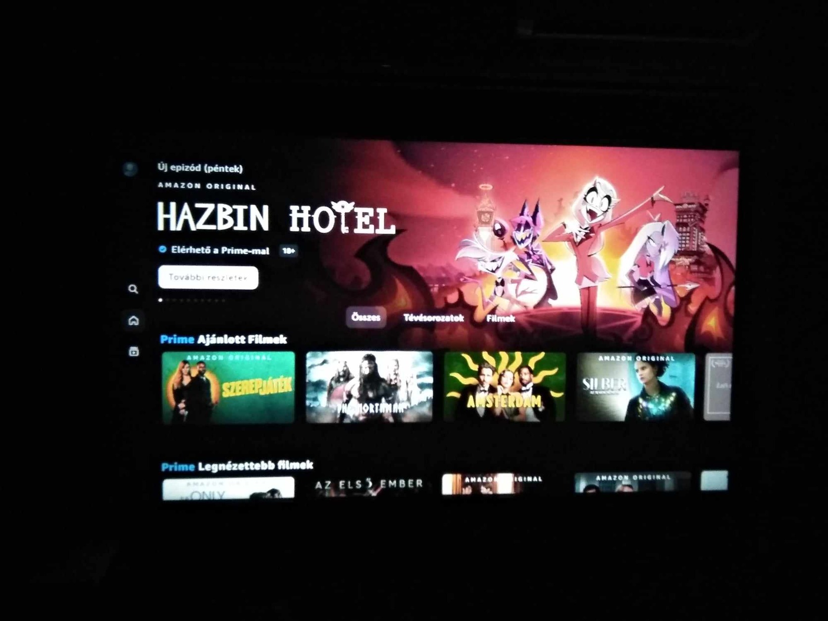 Új/bontatlan Wanbo Mini Pro hordozható HD-projektor. Android TV ...