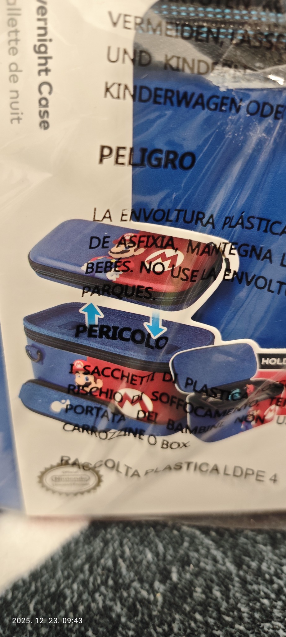 Nintendo Switch pdp Super Mario hordtáska + tok 2in1 - HardverApró