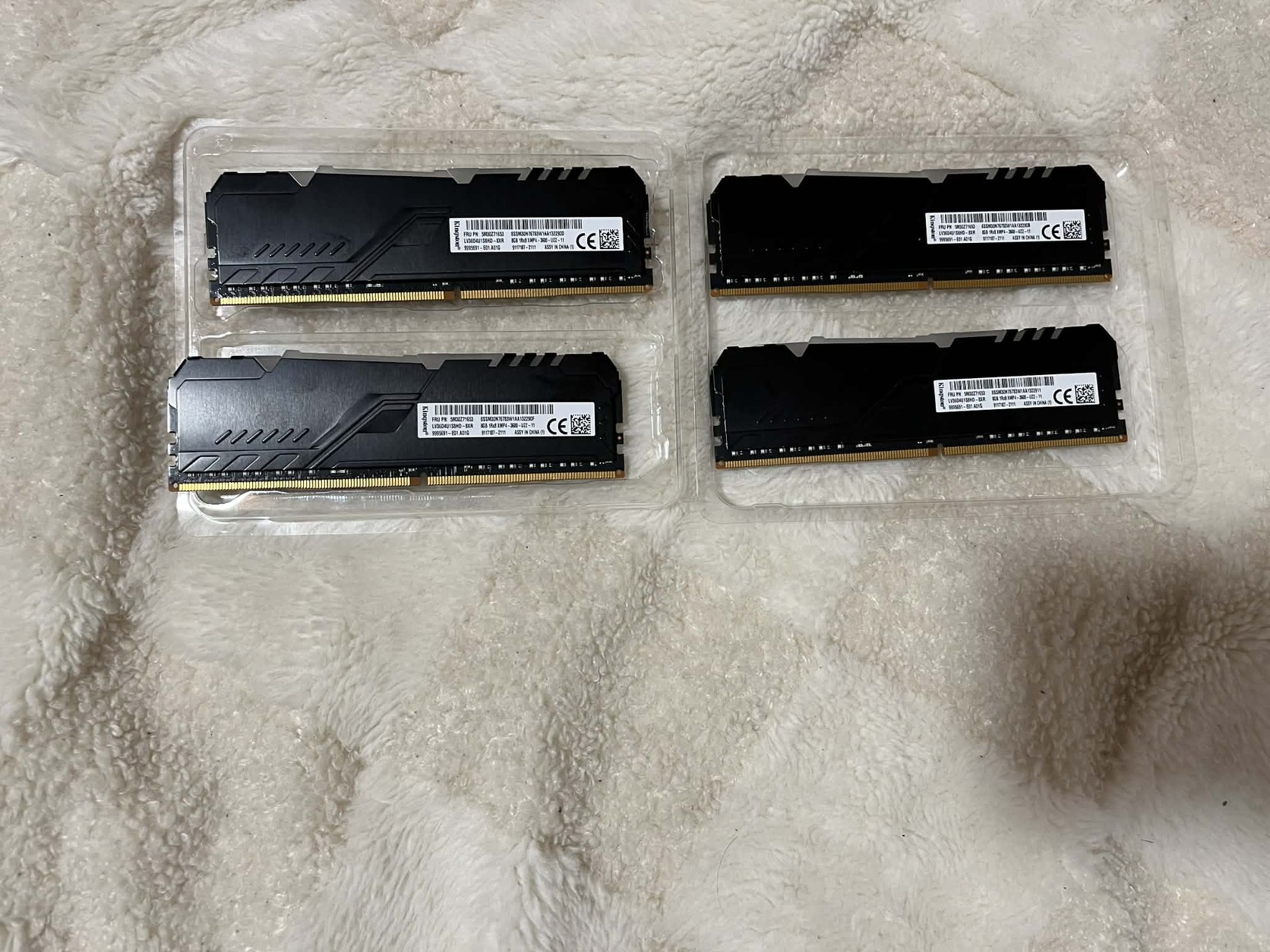 Kingston HyperX Fury RGB 2x8(16GB) 3600 Mt/s, CL18, DDR4 RAM Kit ...