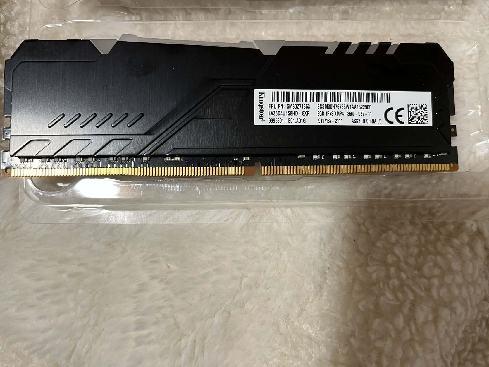 Kingston HyperX Fury RGB 2x8(16GB) 3600 Mt/s, CL18, DDR4 RAM Kit ...