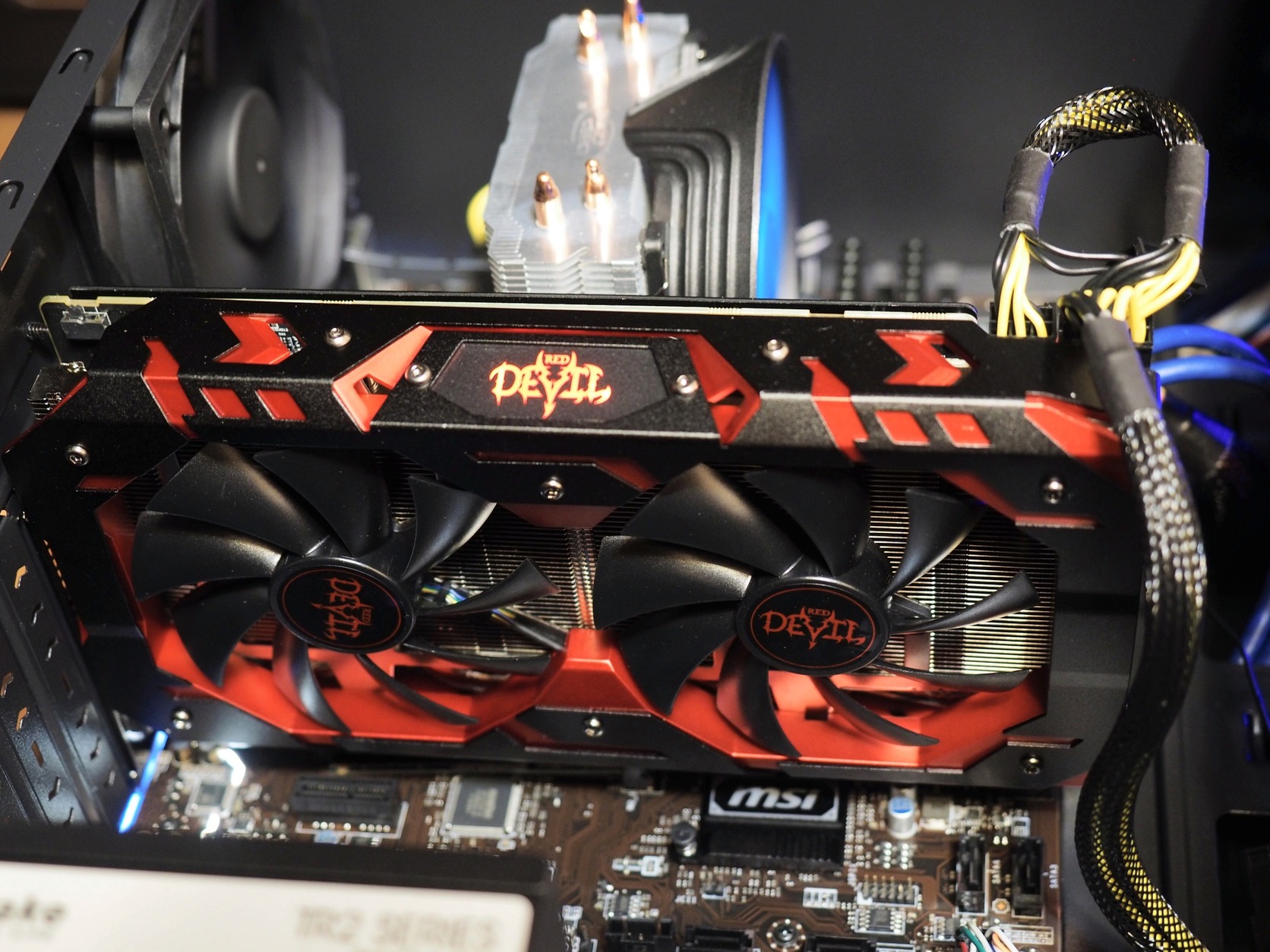 PowerColor Radeon RX 580 Red Devil 8GB GDDR5 256bit OC Led Videokártya ...