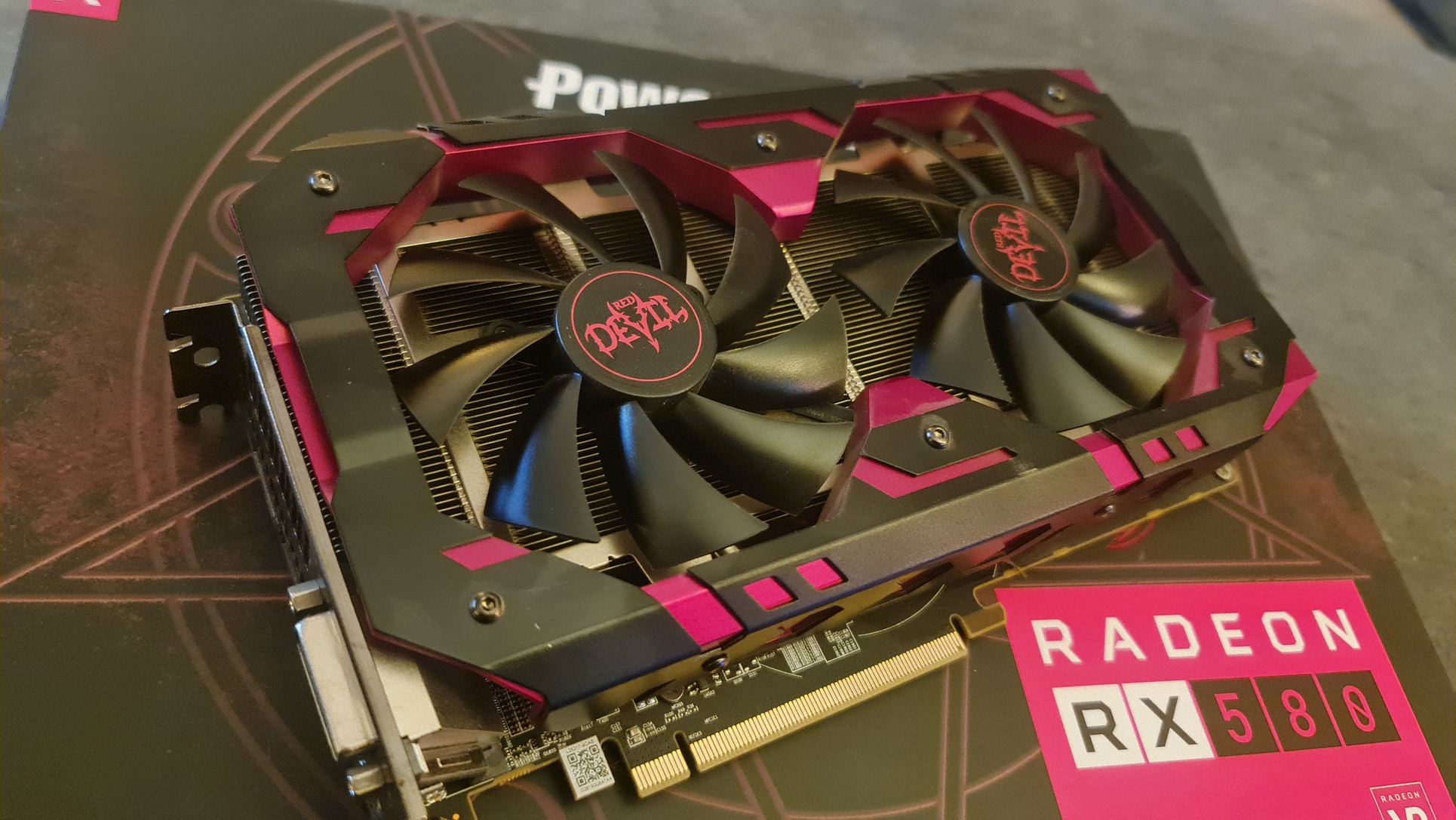 PowerColor Radeon RX 580 Red Devil 8GB GDDR5 256bit OC Led Videokártya ...