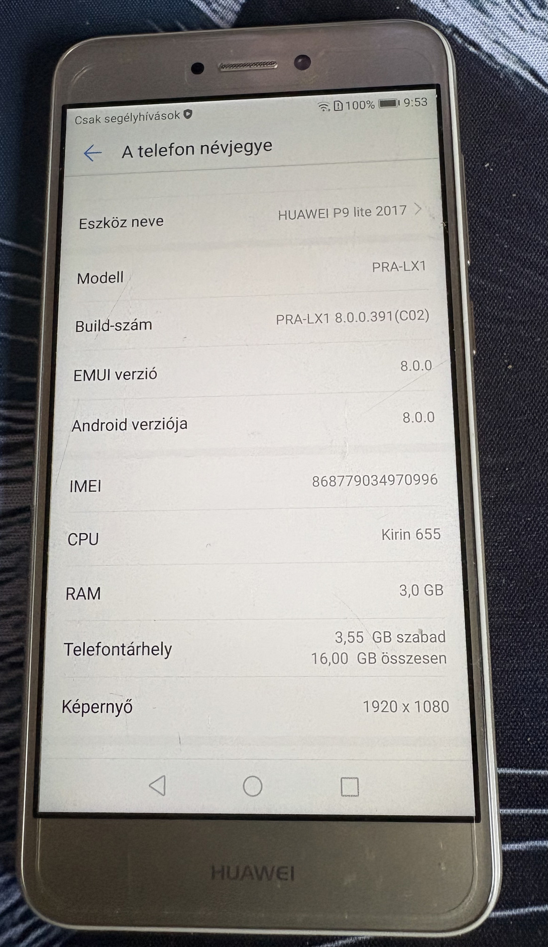 Huawei P9 Lite 2017 - HardverApró