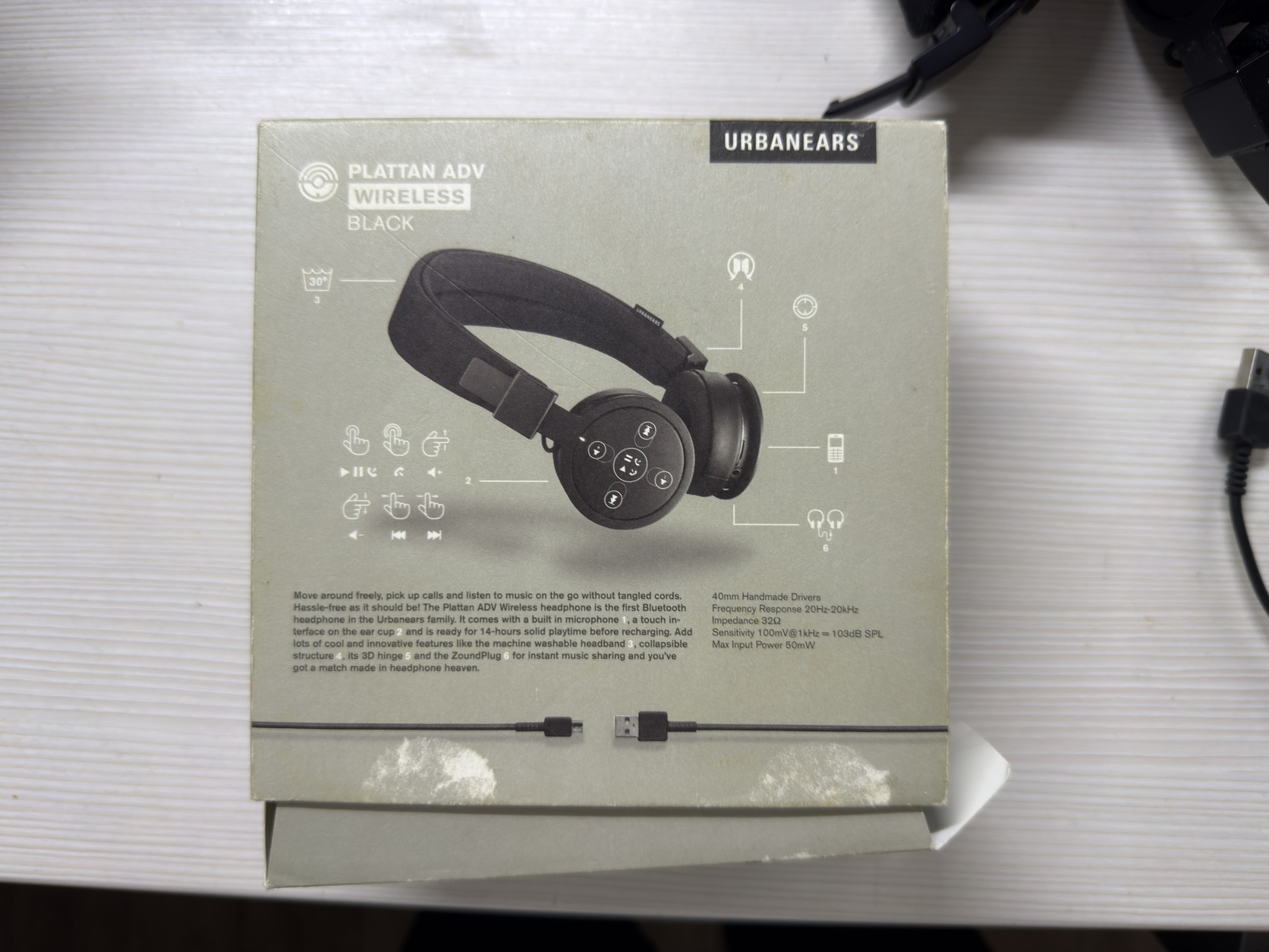 URBANEARS PlattaN ADV bluetooth fejhallgató - HardverApró
