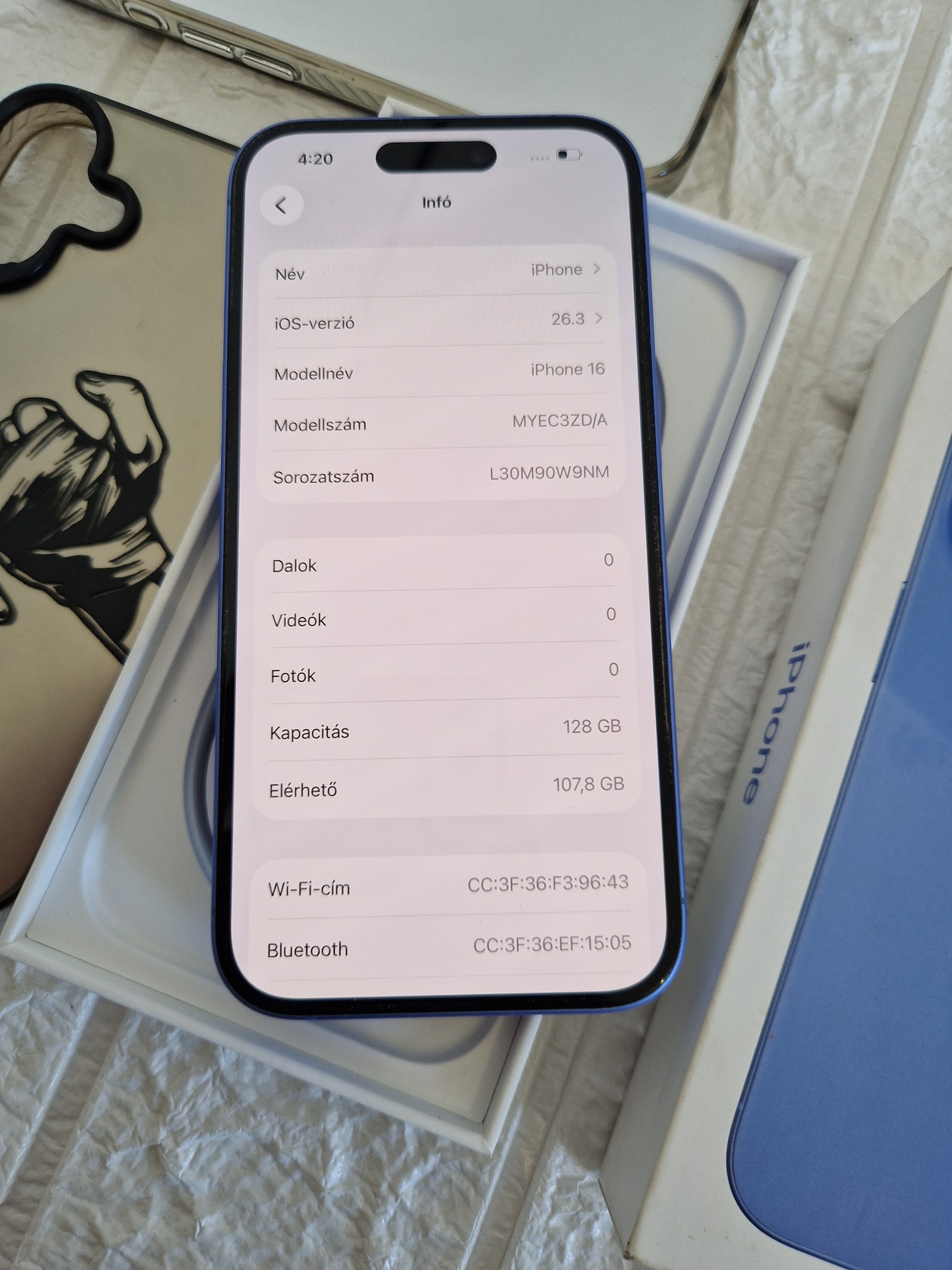 Iphone 16 128 GB - HardverApró