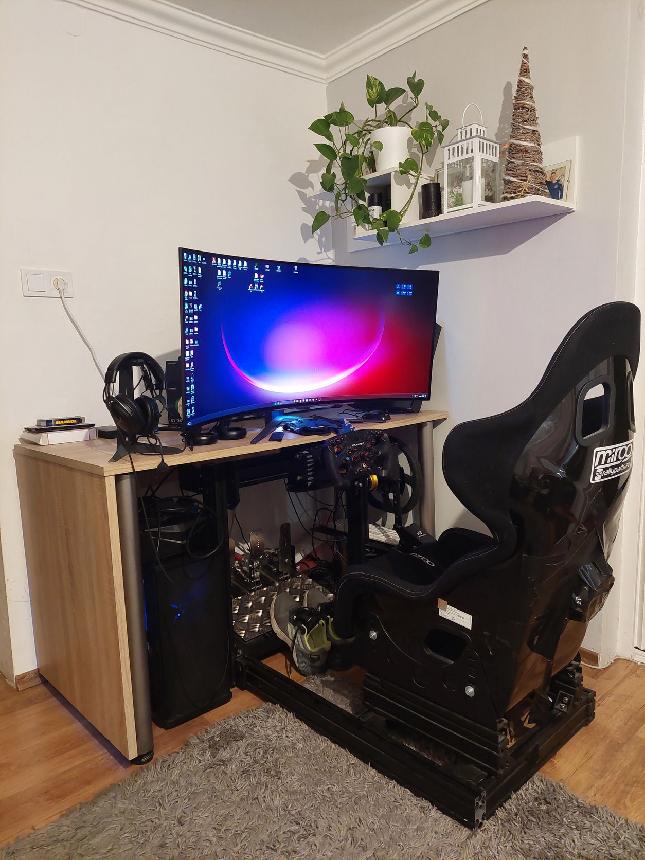 GtOmega PRIME Lite Cockpit+Mirco RTX-7 homológ versenyülés rengeteg ...
