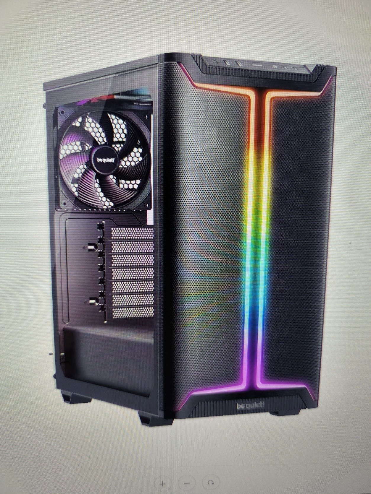 Be Quiet Pure Base 501 DX Black gépház( új, bontatlan) - HardverApró