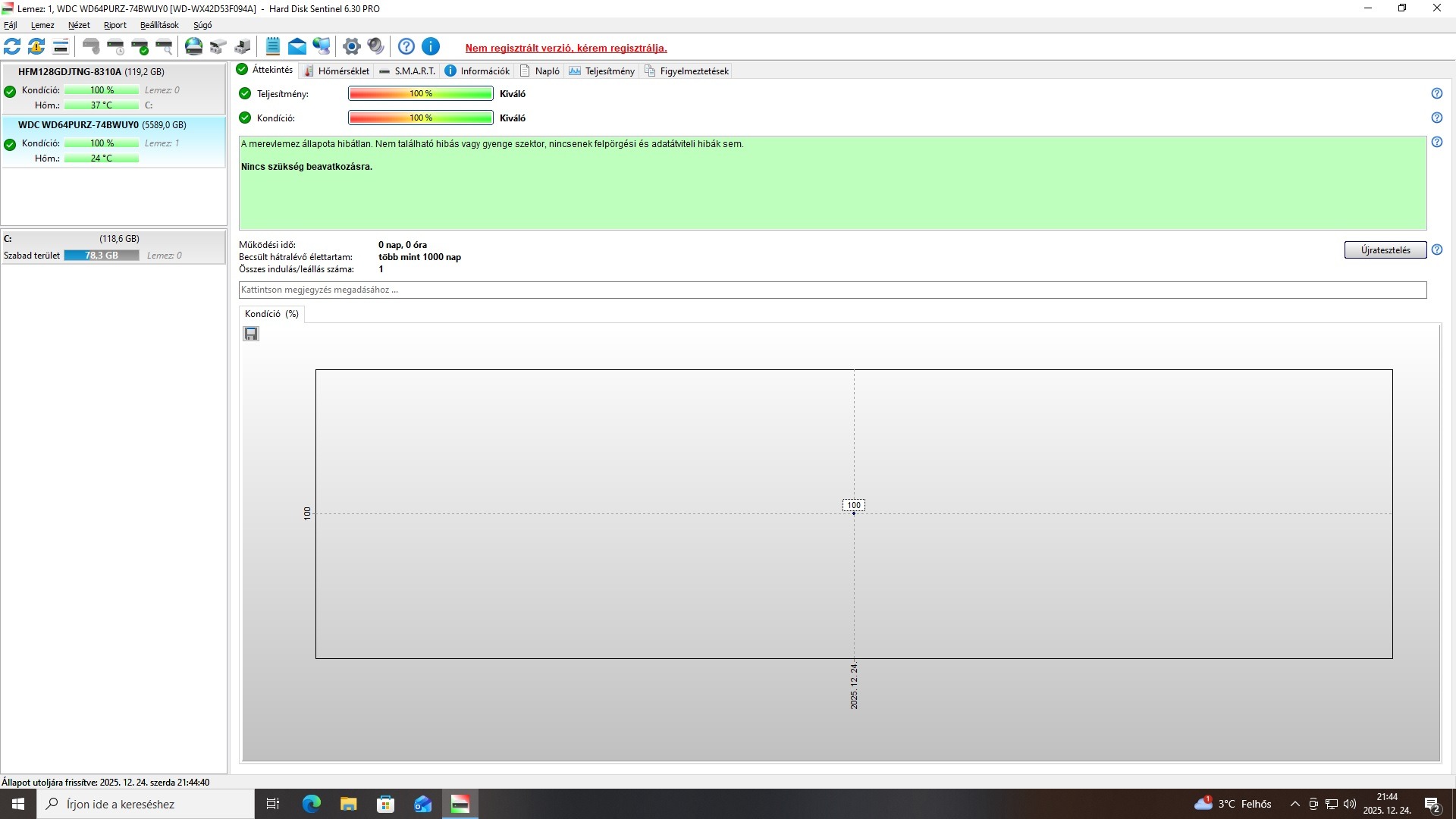 Eladó 2db ÚJ Western Digital Purple 6TB 5400rpm 256MB SATA3 - HardverApró