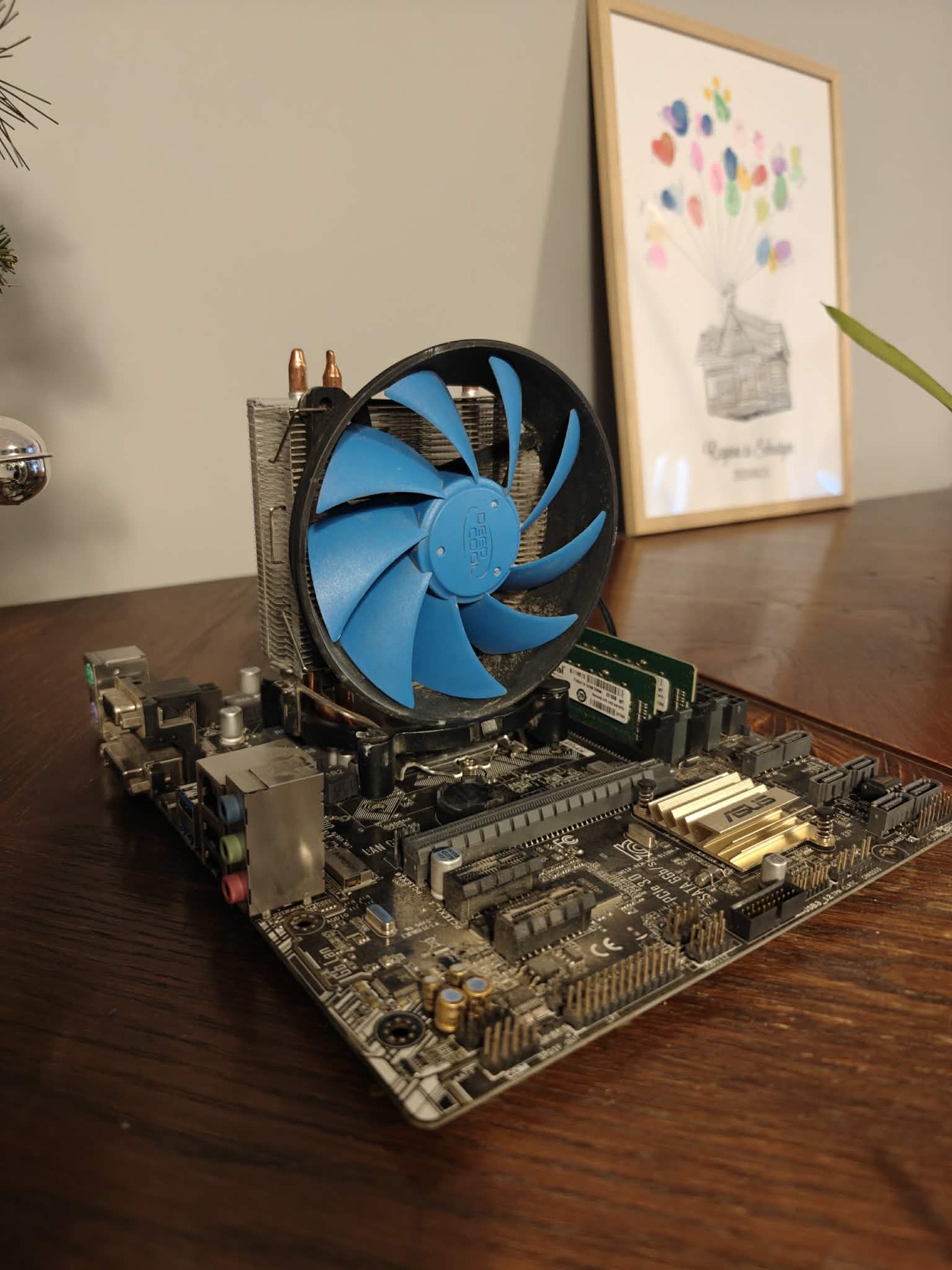 Félkonfig ASUS B150M, i5 6500, 2x8GB DDR4 - HardverApró