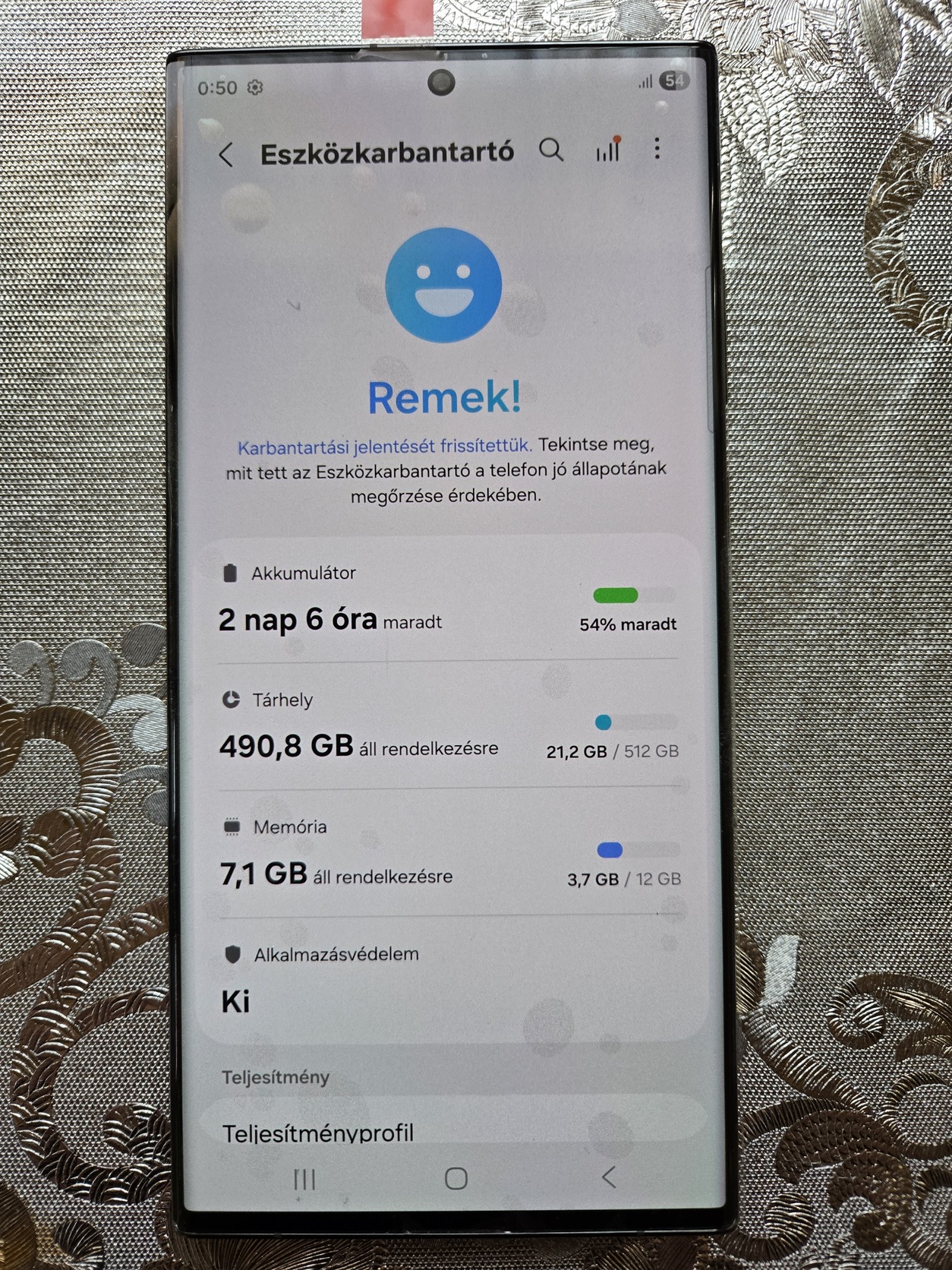 ÚJ! SAMSUNG Galaxy S23 ULTRA 5G dobozos, 512/12GB Zöld, garis ...