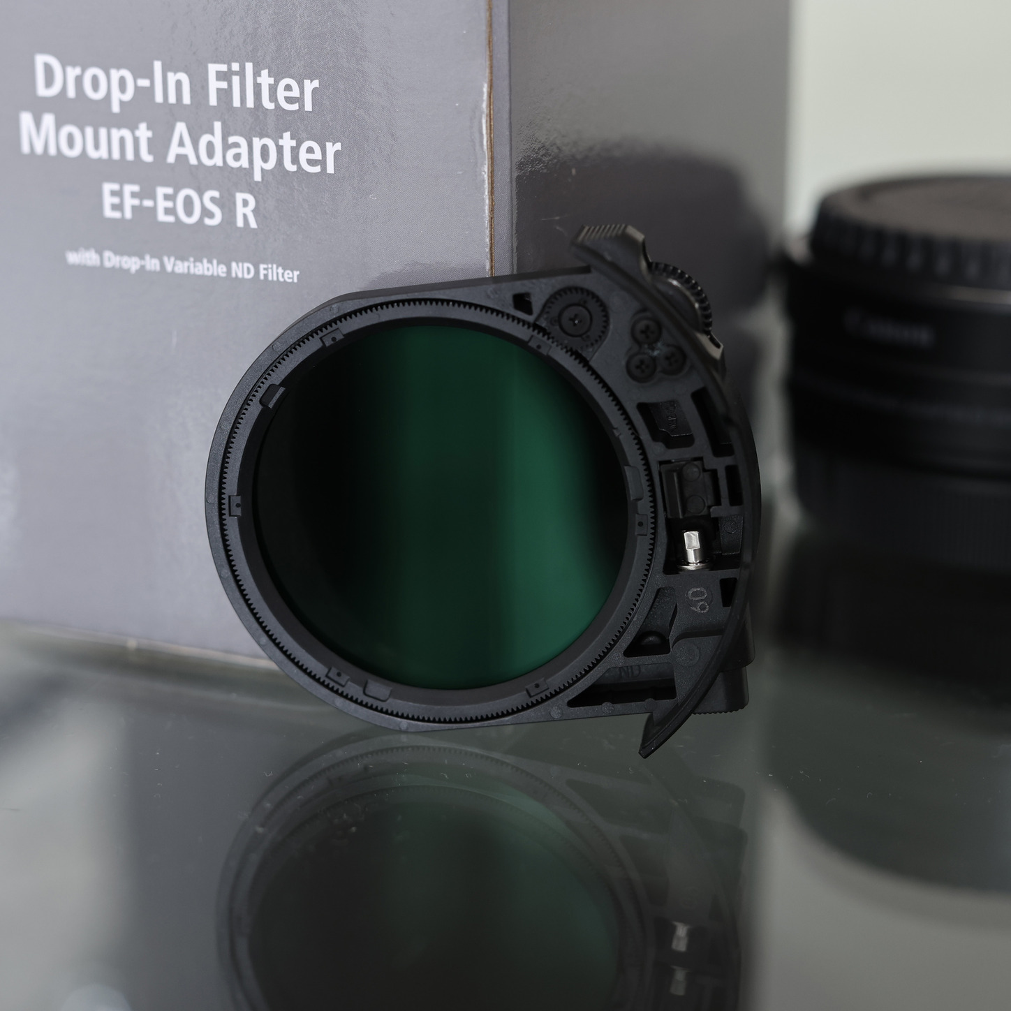 Canon EF-EOS R adapter Drop-In Variable ND szűrővel - Újszerű ...