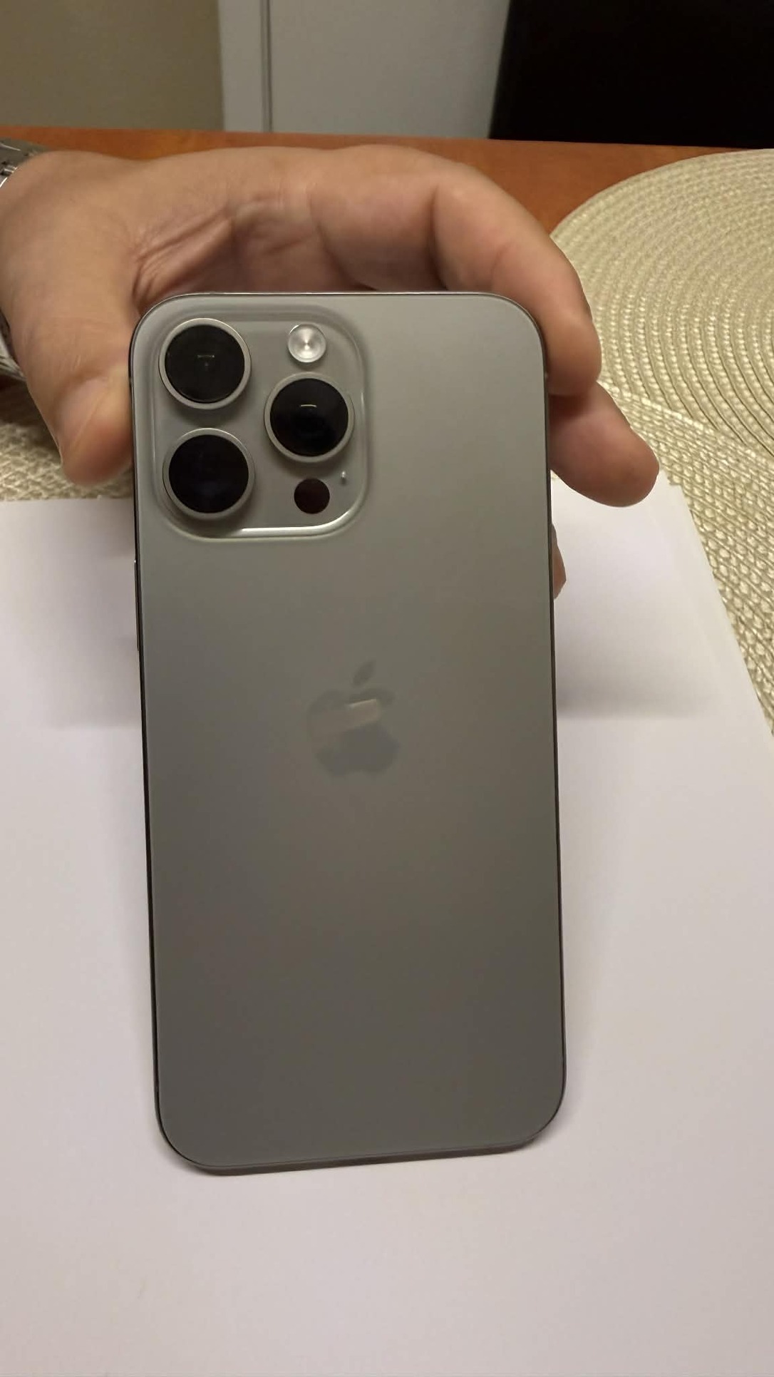 iPhone 15 ProMax 256Gb Natúr titán 2025.10 havi vásárlás! - HardverApró