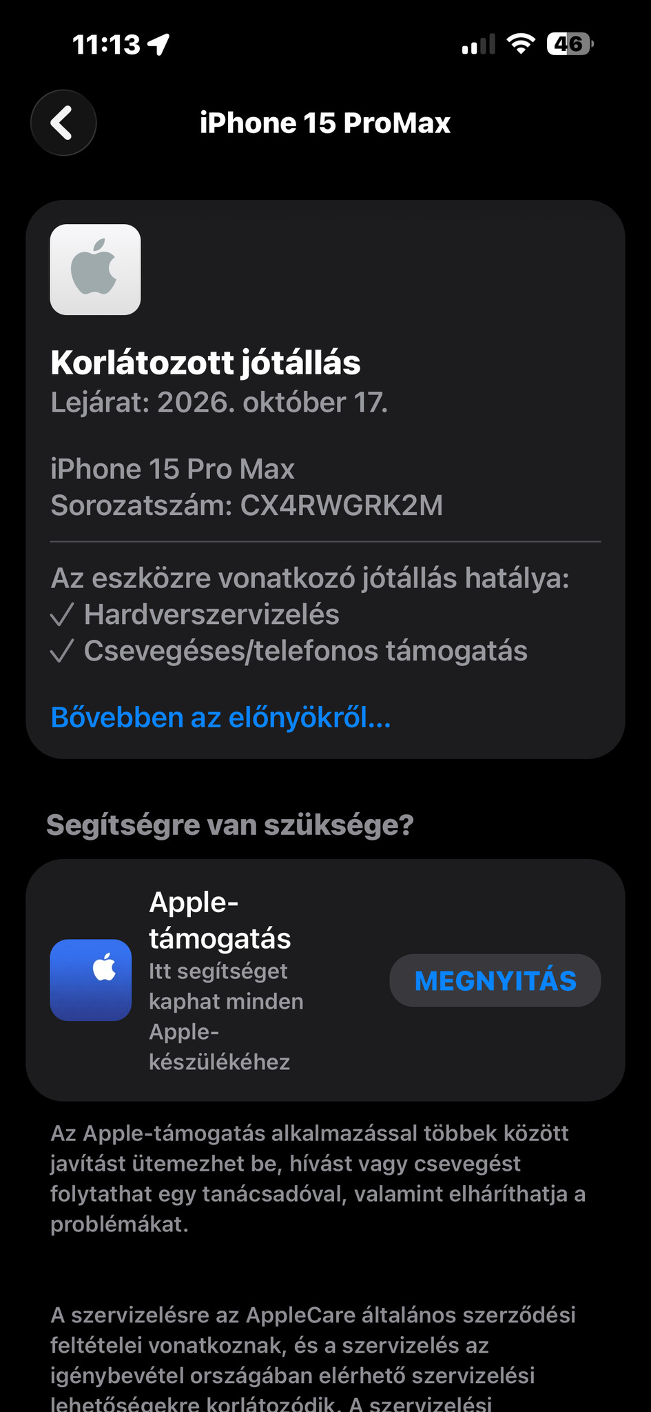 iPhone 15 ProMax 256Gb Natúr titán 2025.10 havi vásárlás! - HardverApró