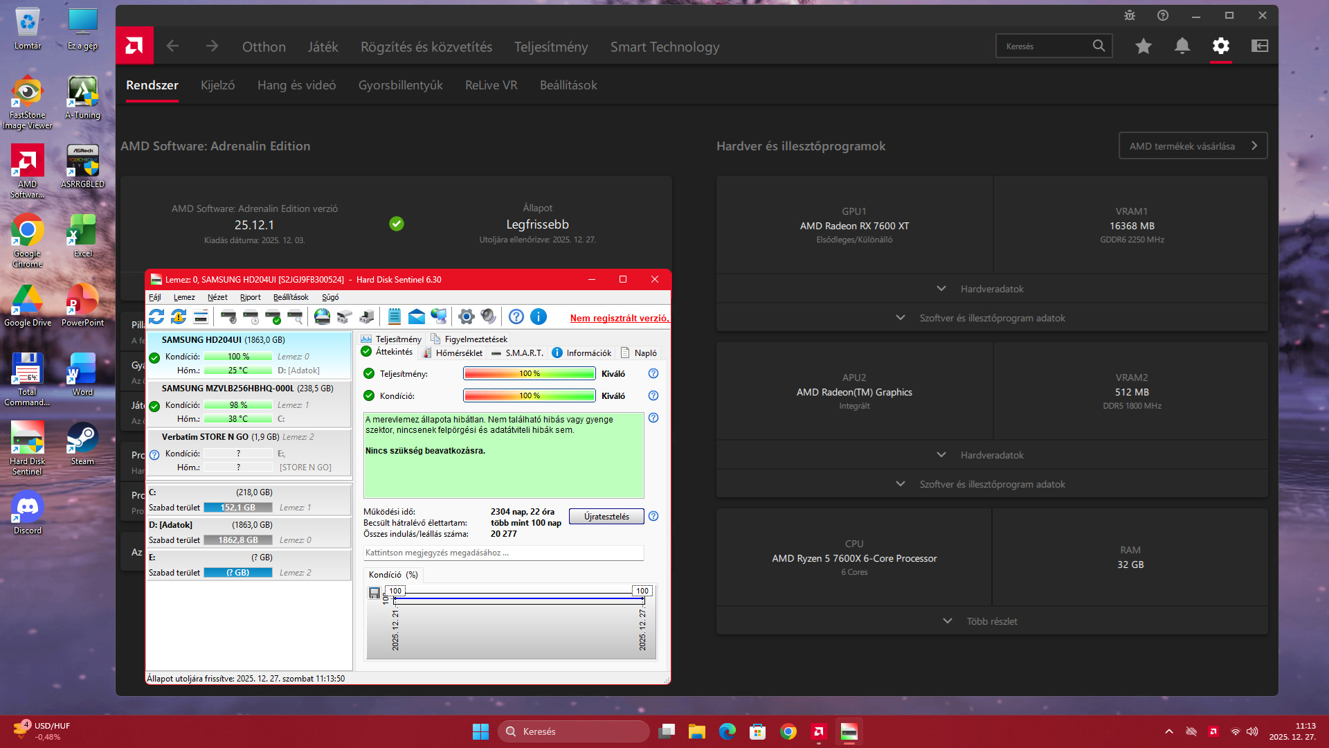 Kolink Full AMD Gamer PC R5-7600x / 32GB DDR5 / RX 7600 XT 16GB ...