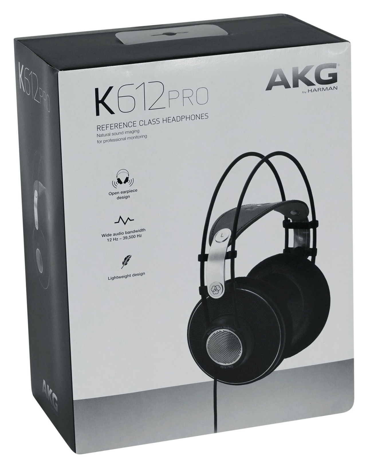 AKG K612 Pro nyitott referencia fejhallgató gyári plüss + 3 pár új ...