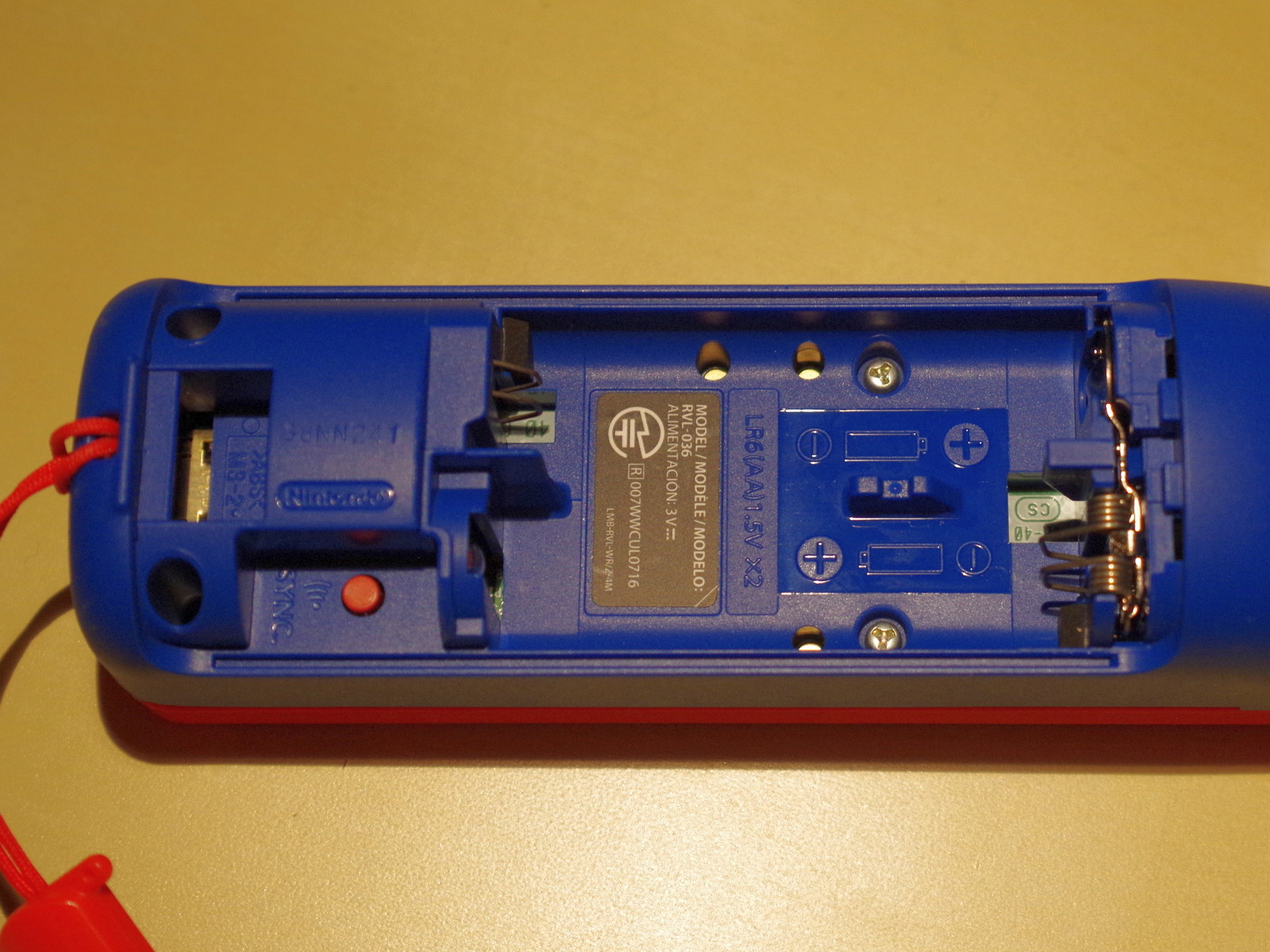 Nintendo Wii/WiiU Mario Edition Wiimote MotionPlus Remote szép ...