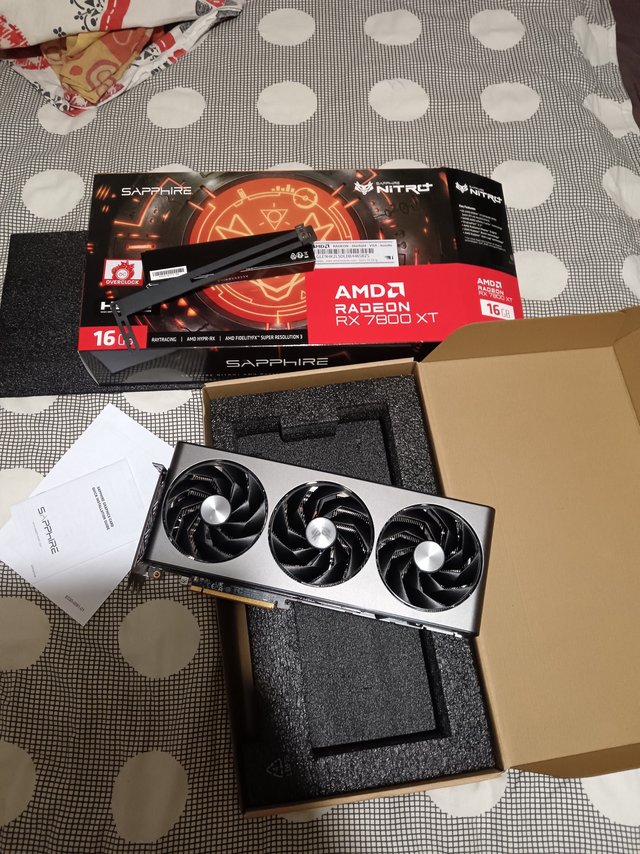 Sapphire 7800xt nitro + (ipon garancia 2026.09 hó-ig) - HardverApró