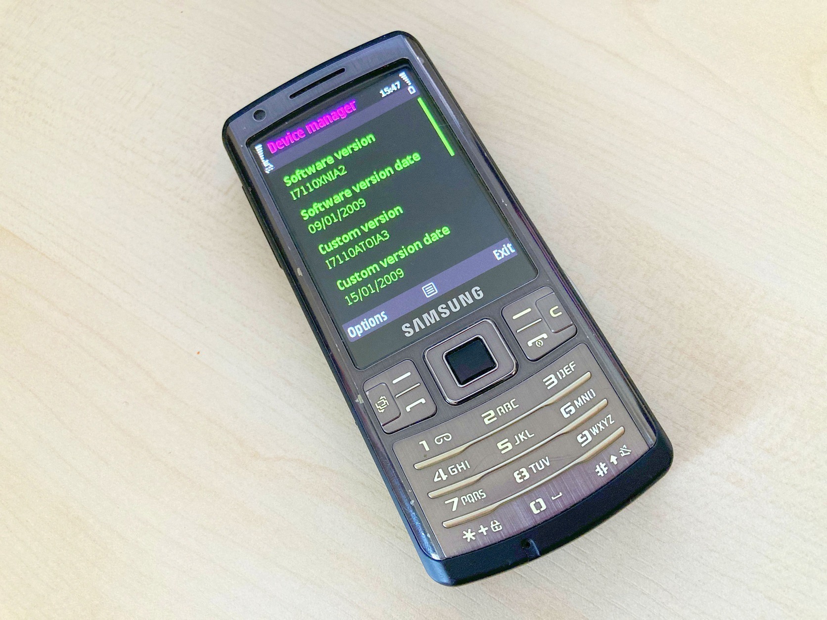 Samsung i7110 Pilot - Symbian S60 - Ritkaság - Az Első AMOLED kijelzős ...