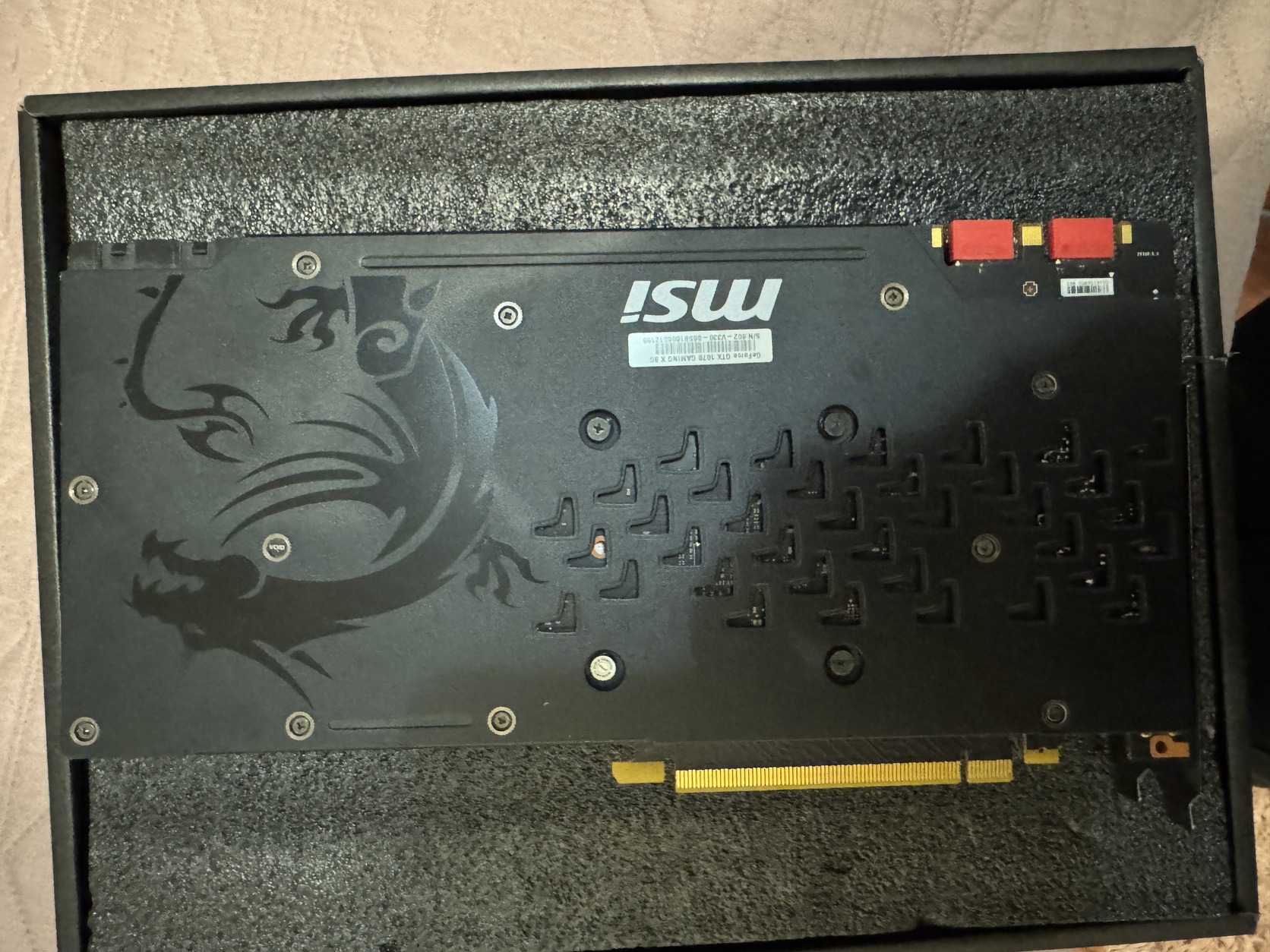 Eladó MSI GeForce GTX 1070 GAMING X 8G - Hibátlan, Dobozos - HardverApró