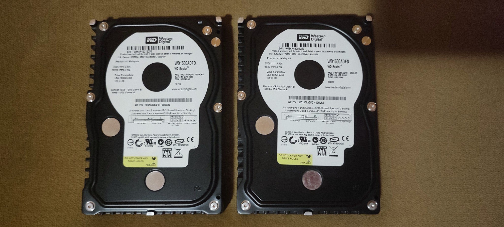 Eladó Western Digital Raptor 150GB 16MB 10000rpm SATA - HardverApró