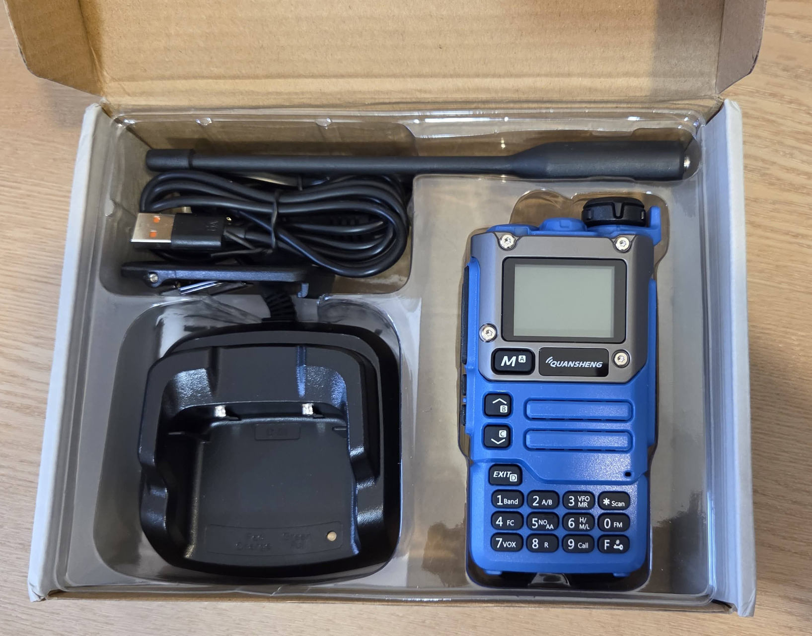 Quansheng UV-K5(8) URH Rádió, kézi adó-vevő, Walkie-Talkie UHF/VHF ...