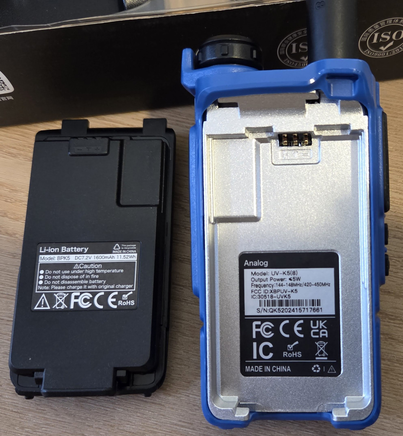 Quansheng UV-K5(8) URH Rádió, kézi adó-vevő, Walkie-Talkie UHF/VHF ...