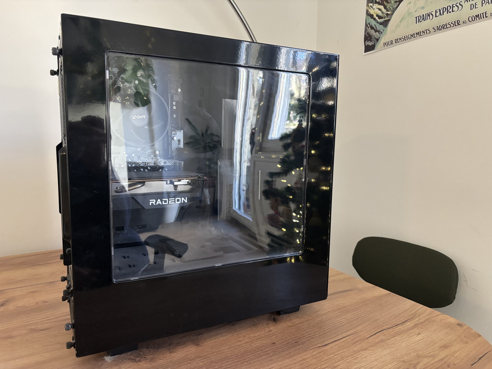 Gamer PC - RX 7600 8GB, Ryzen 5 5600G, Garanciális! + Ajándék ...