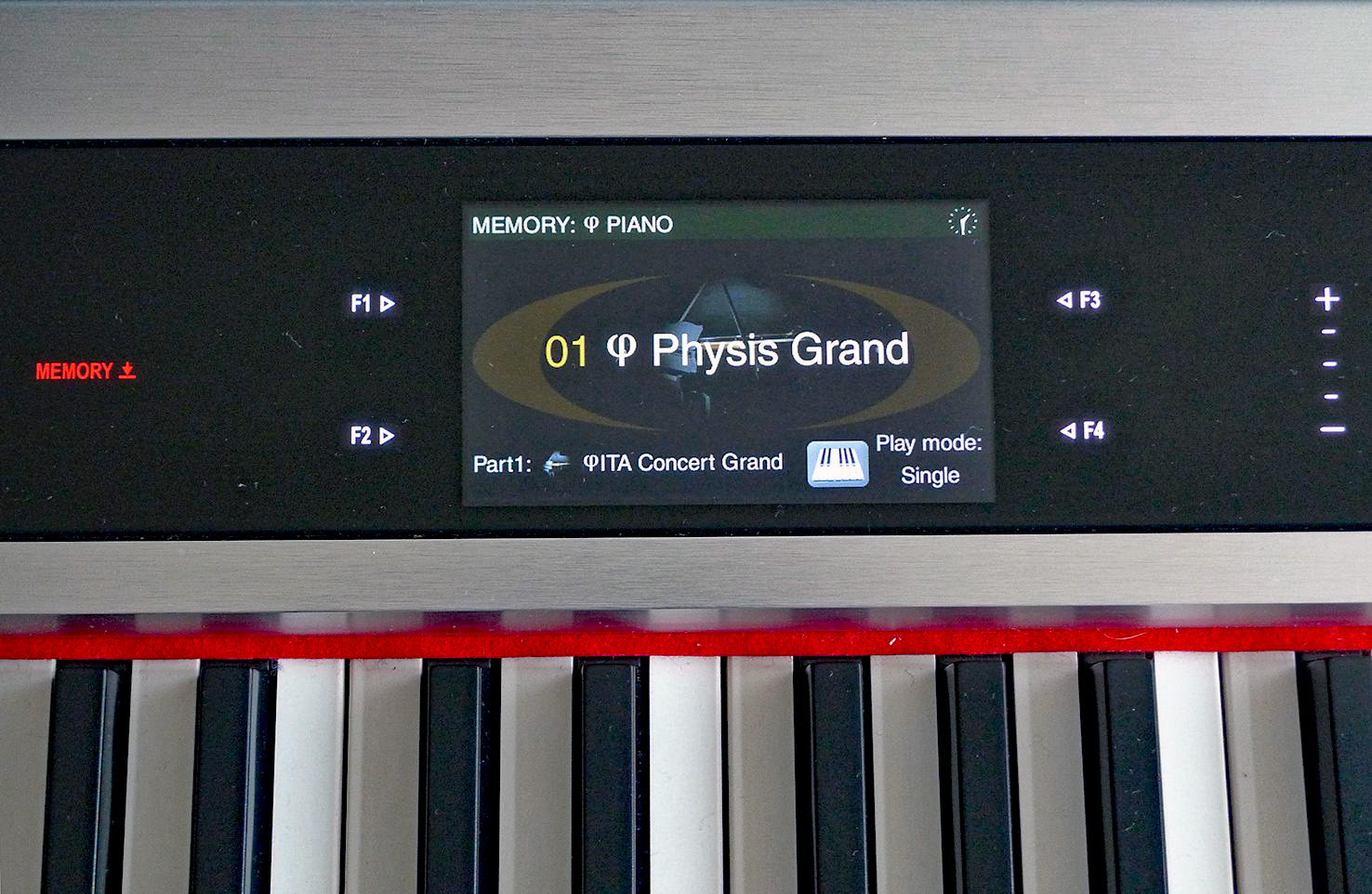 Viscount Physis H1 digitális színpadi zongora gyári állvánnyal ...