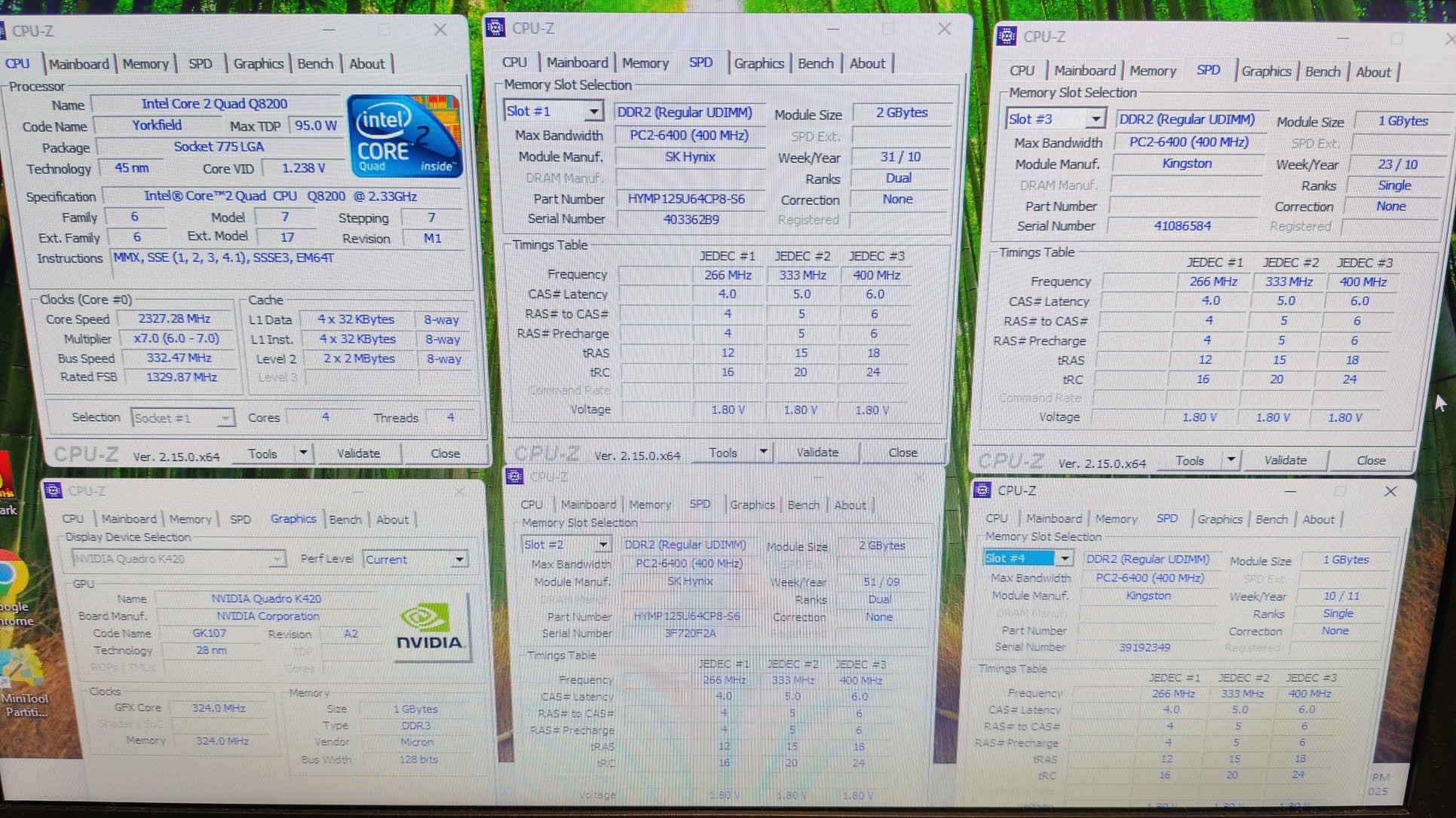 Lenovo Thinkcentre M58 Core2Quad Q8200 6GB RAM Quadro K420 1GB ...