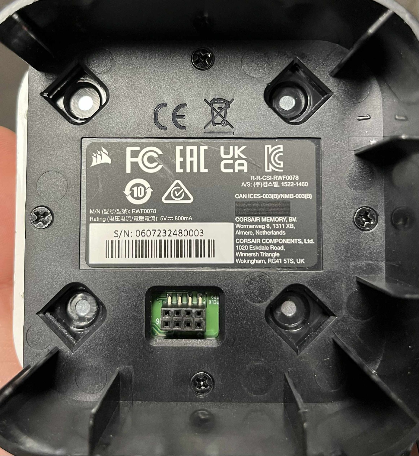 Corsair iCUE Elite Capellix LCD Upgrade Kit White(Hibás?) OLVASS ...