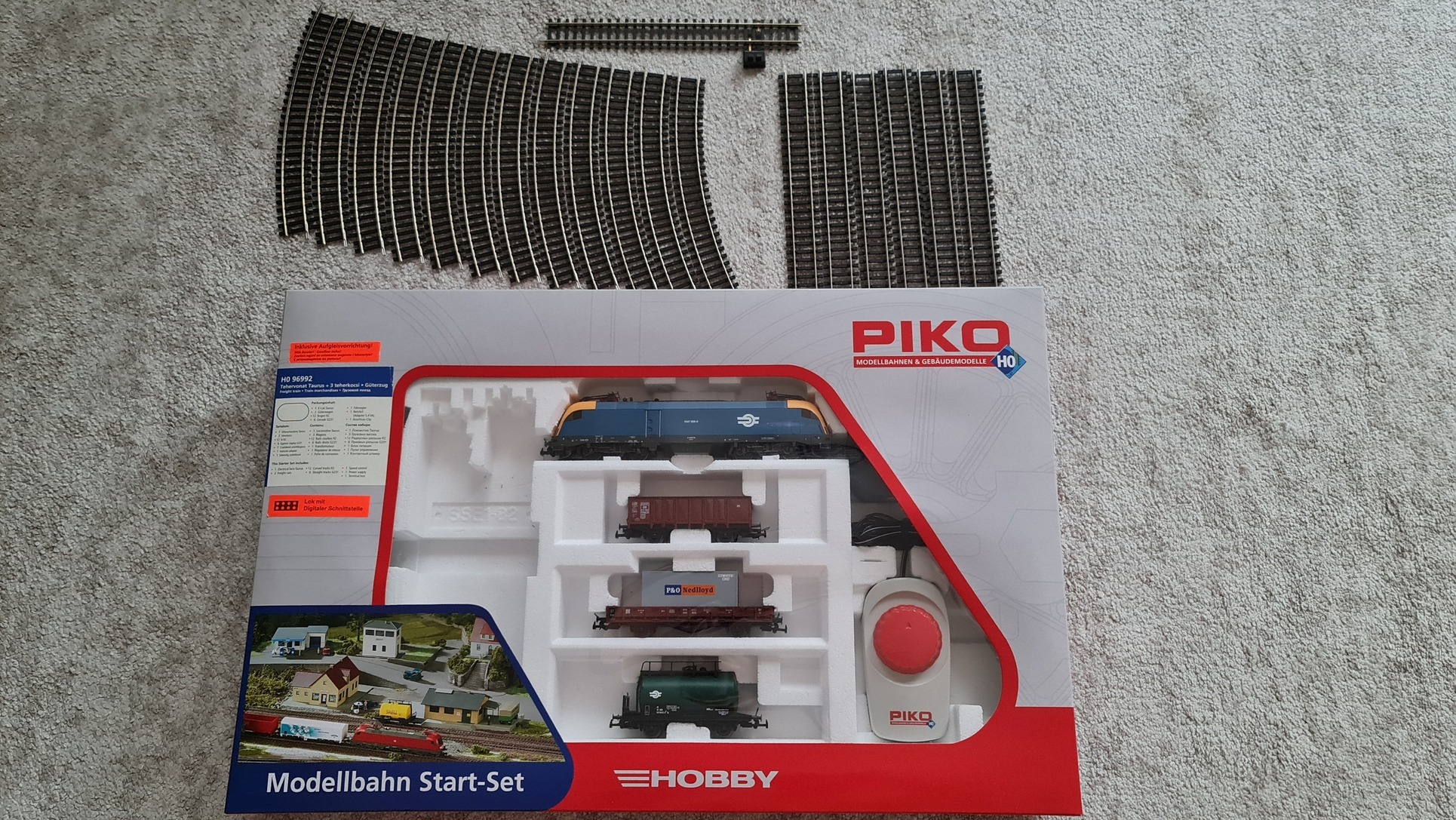 Eladó újszerű, makulátlan PIKO H0 96992 Analóg kezdőkészlet MÁV Taurus ...