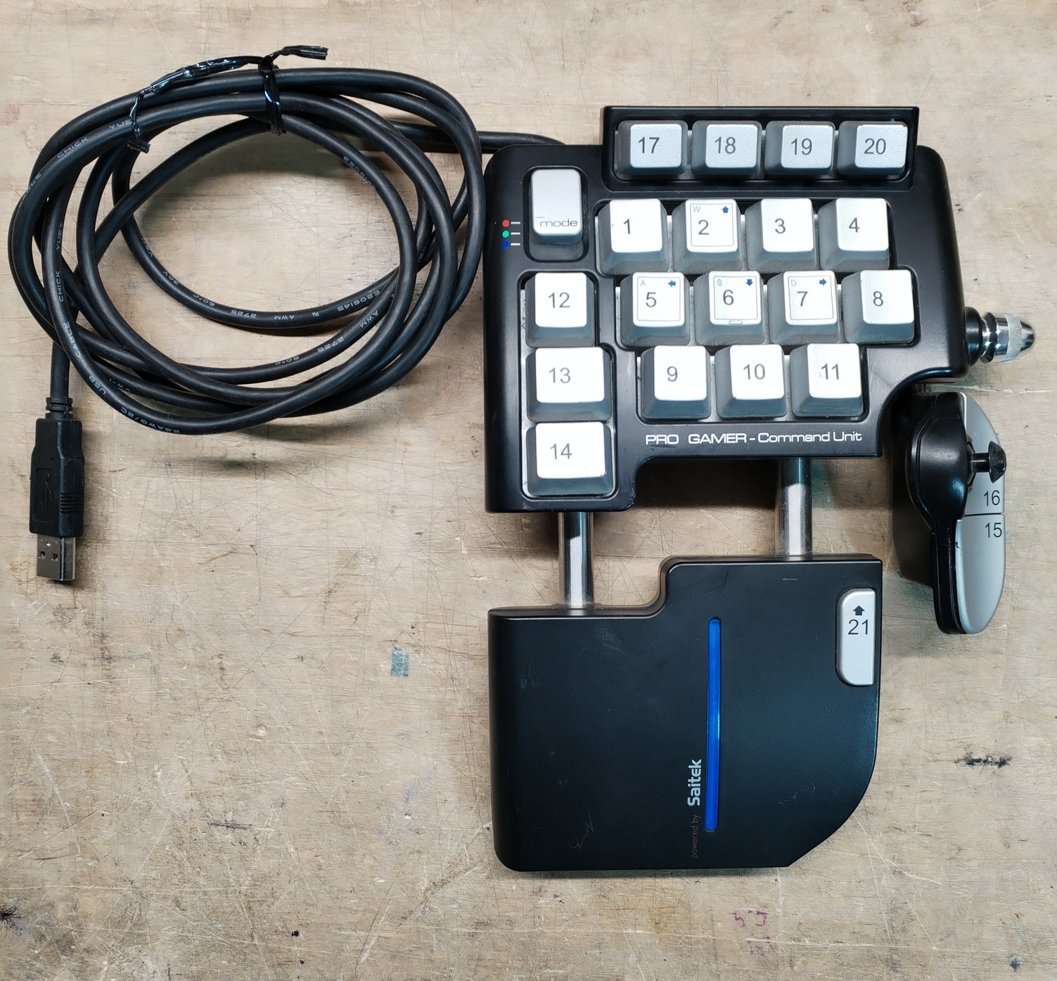 Saitek Pro Gamer Command Unit programozható billentyűzet / keypad ...