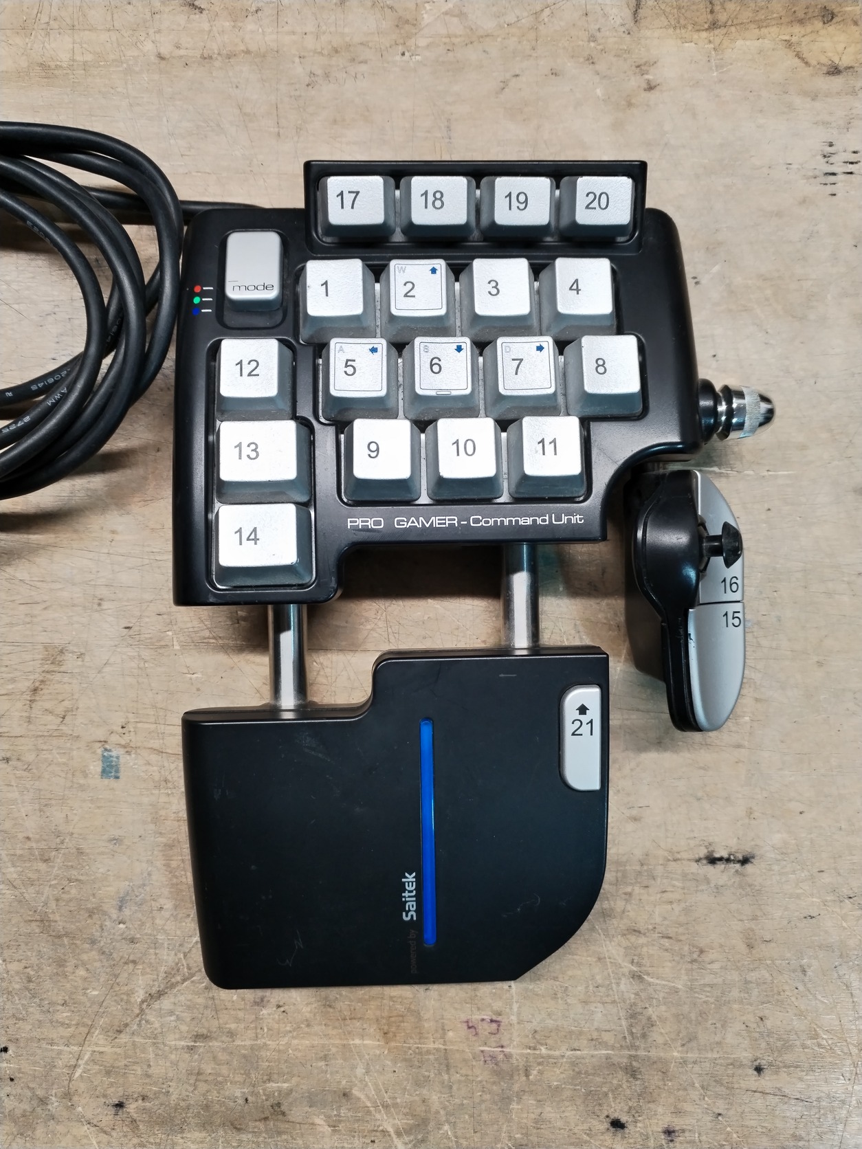 Saitek Pro Gamer Command Unit programozható billentyűzet / keypad ...
