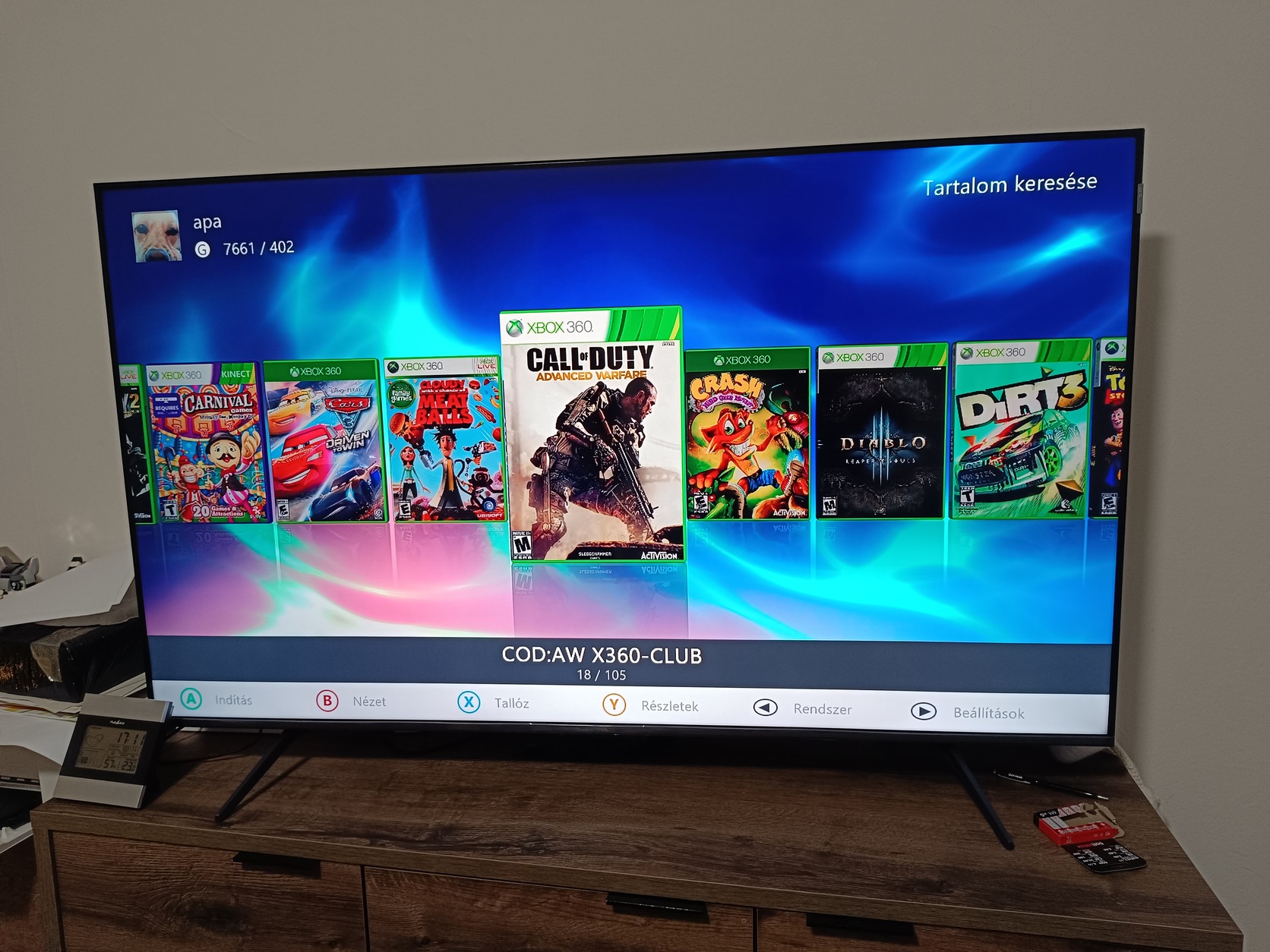 Xbox 360(512gb) +kinect + gyro kormány +2db Kontroller - HardverApró