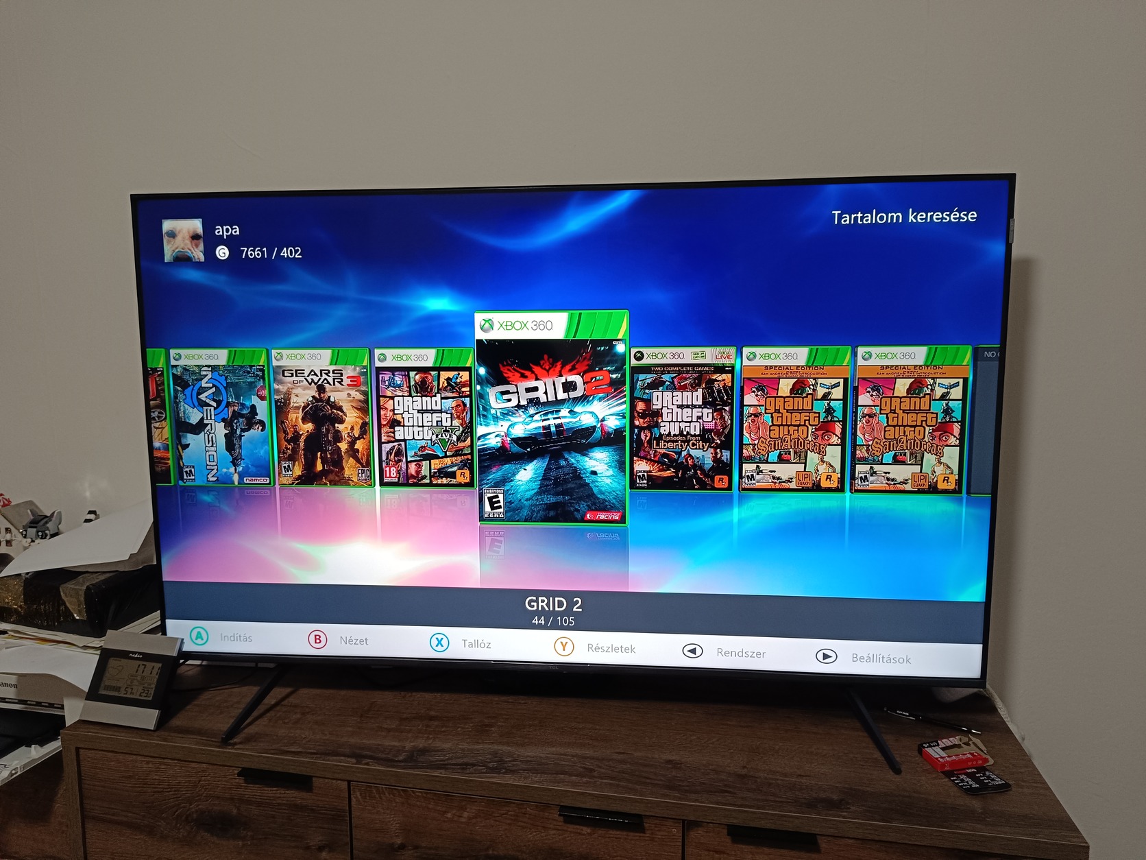 Xbox 360(512gb) +kinect + gyro kormány +2db Kontroller - HardverApró