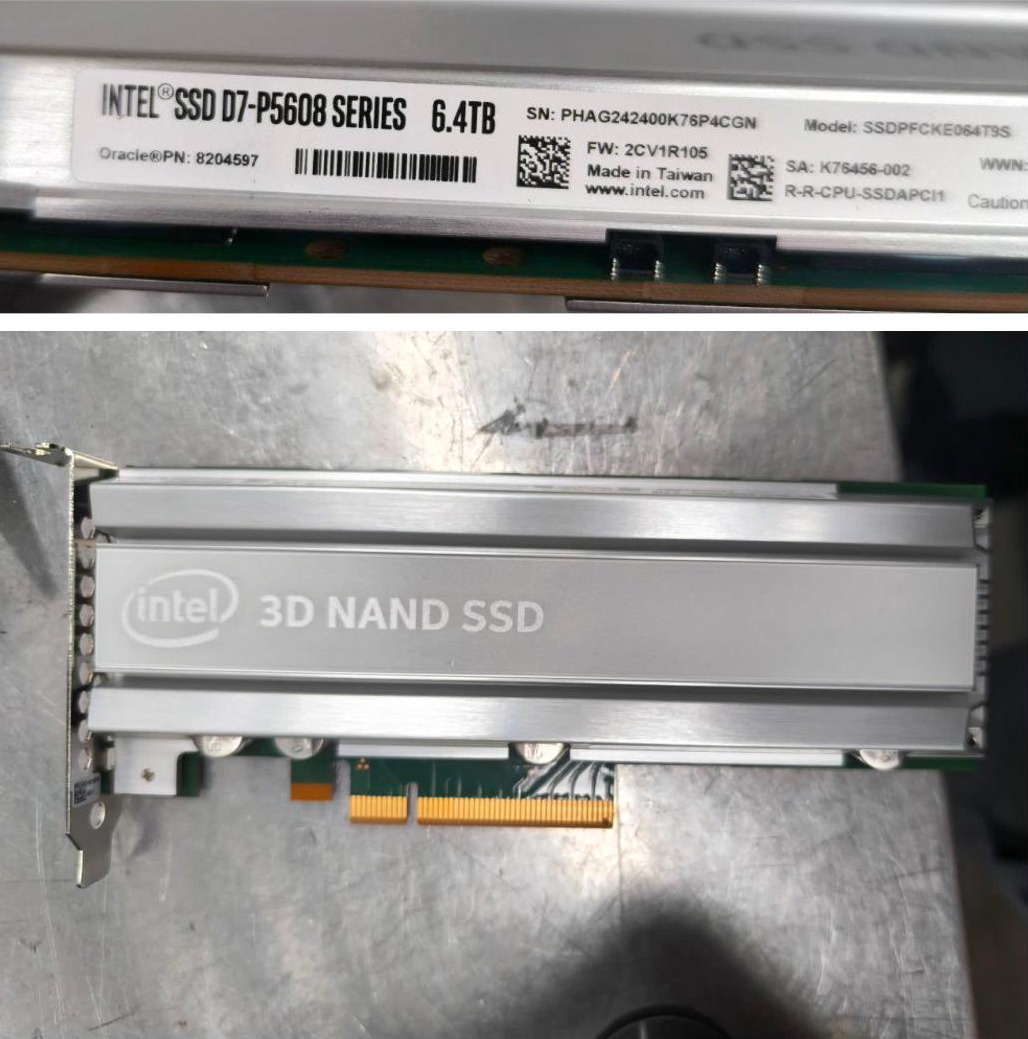 Intel Enterprise SSD DC D7-P5608 6.4TB / 13.400/6.800MB/s / TBW: 30 PB ...