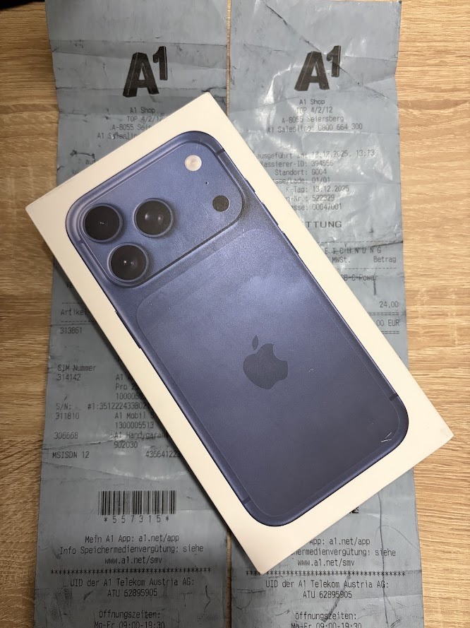 Apple iPhone 17 Pro 256GB Deep Blue ÚJ Számla Garancia. Fix Ár ...
