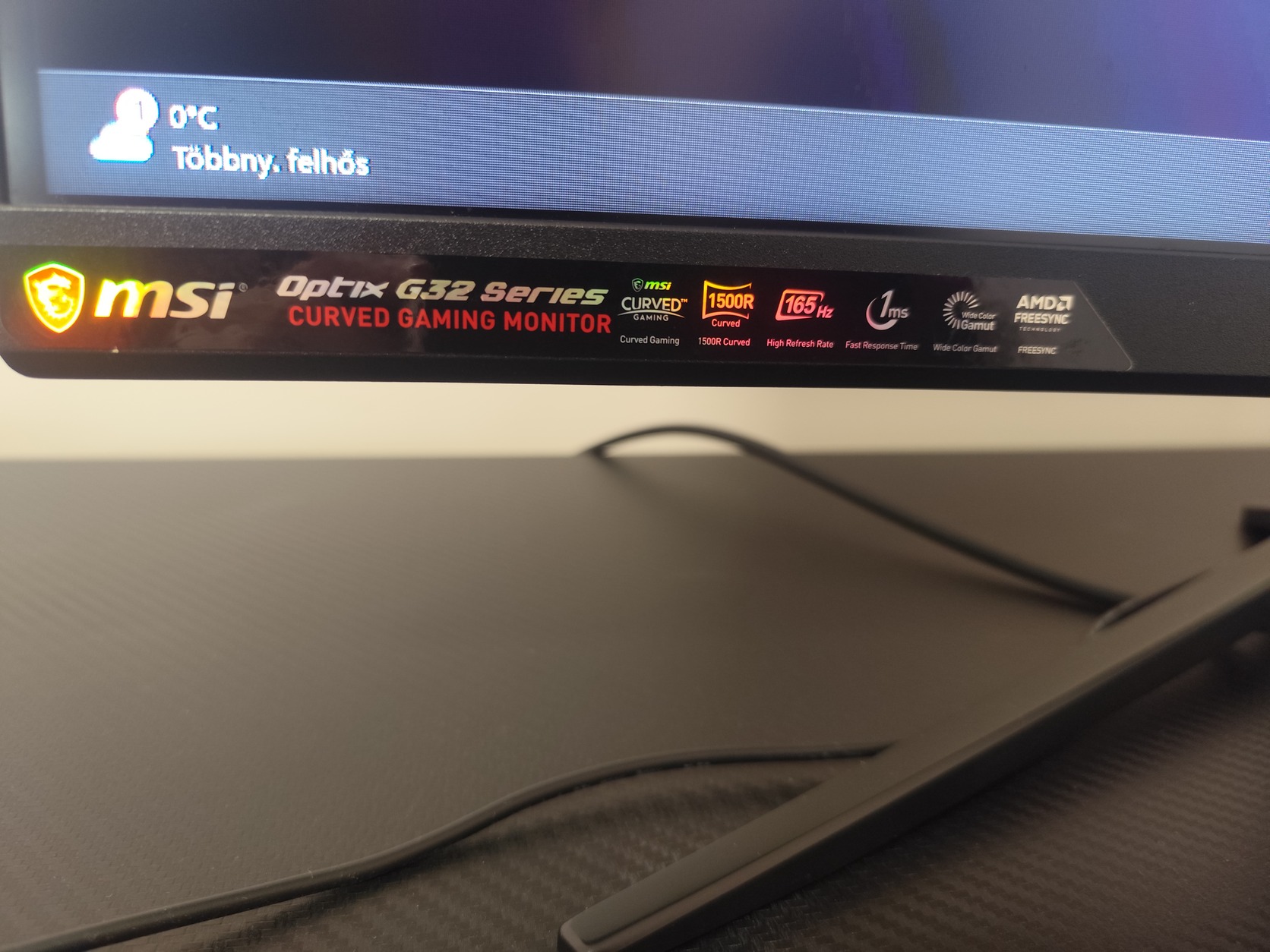 MSI Optix G32C4 Monitor - HardverApró