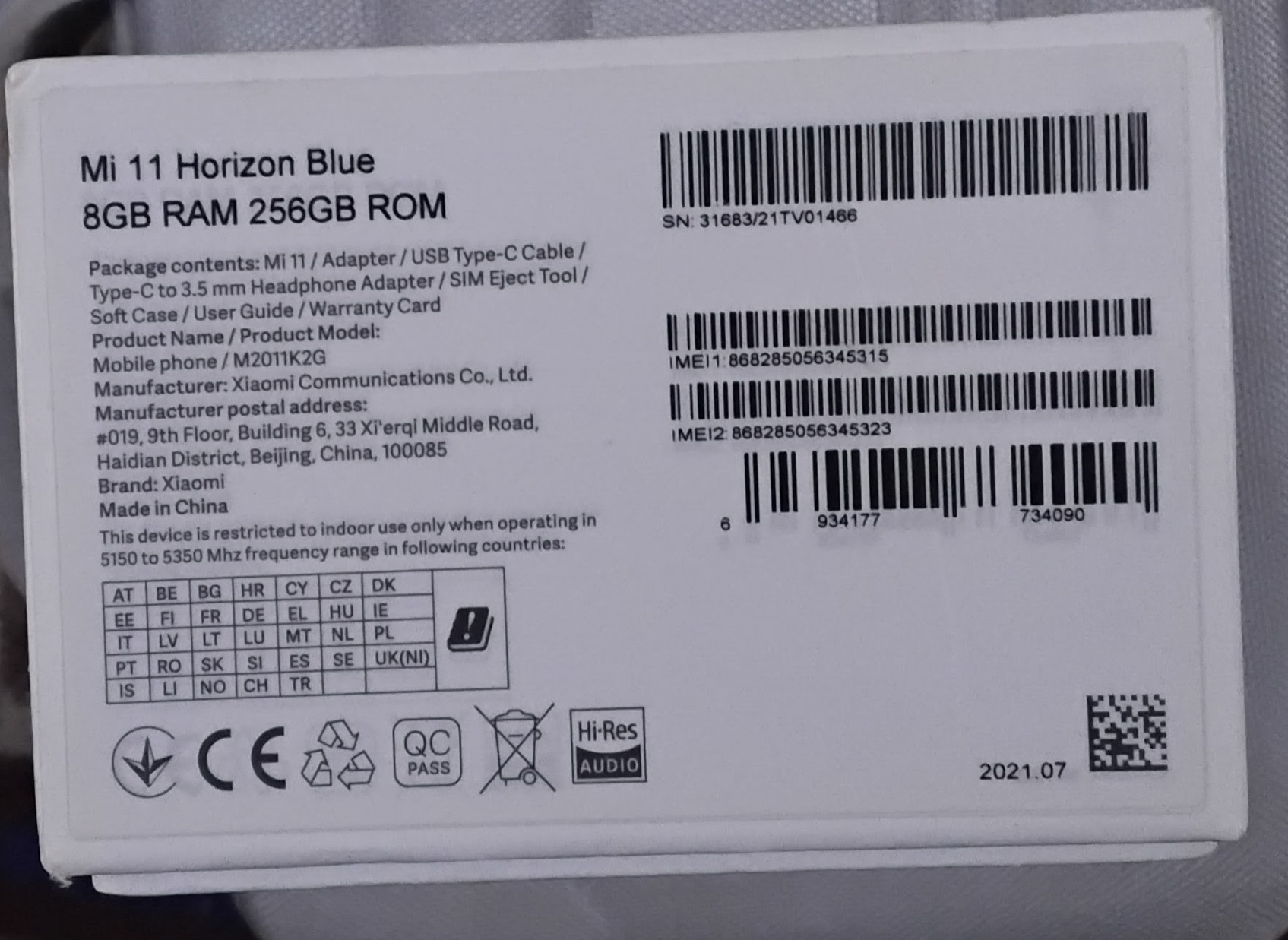 Xiaomi MI 11 8/256Gb - HardverApró