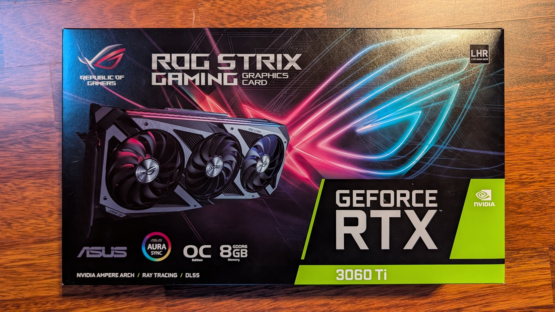 Asus Rog Strix 3060 TI 8Gb OC V2 Dobozával, eredeti papírjaival ...