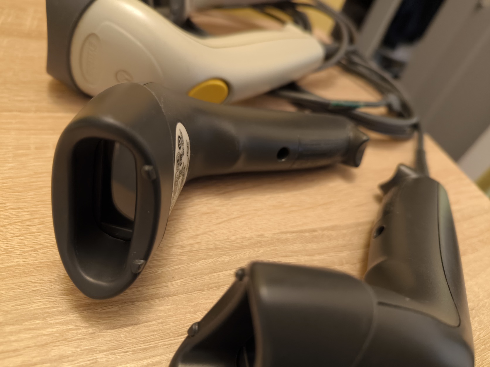 Vonalkódolvasó USB Symbol LS1203, több darab, használt, garanciával, 1D ...