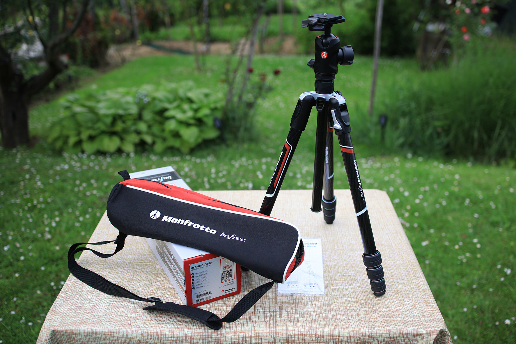 Manfrotto MKBFRTC4GT-BH Befree-Advanced GT állvány fejjel garanciális ...